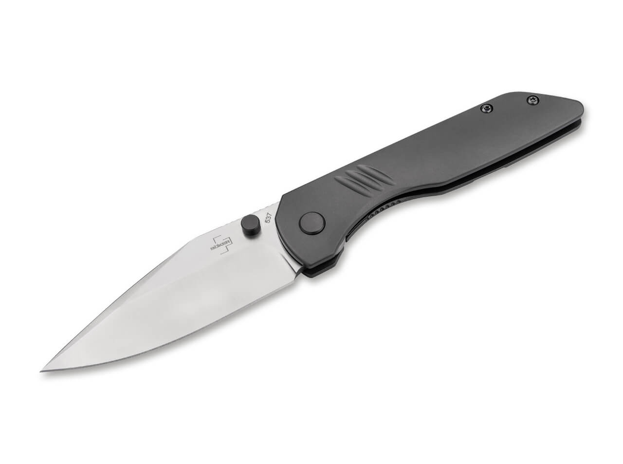 Boker Knives Boker Plus 01BO974 Max Pocket Knife Satin Blade with TC4 – KnifeJoy