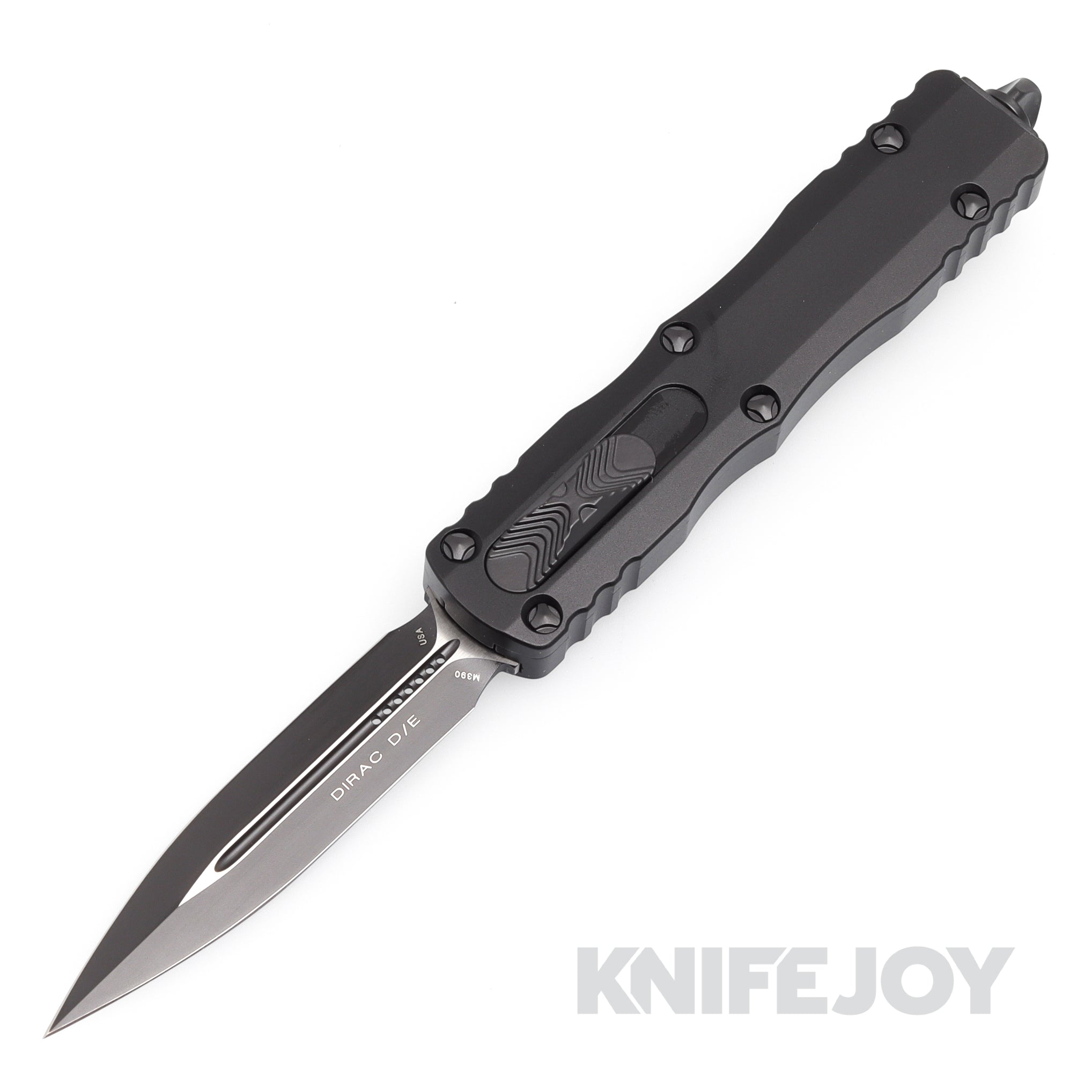 MICROTECH 225-1T Dirac OTF Auto Double Edge Tactical Standard Blade wi – KnifeJoy