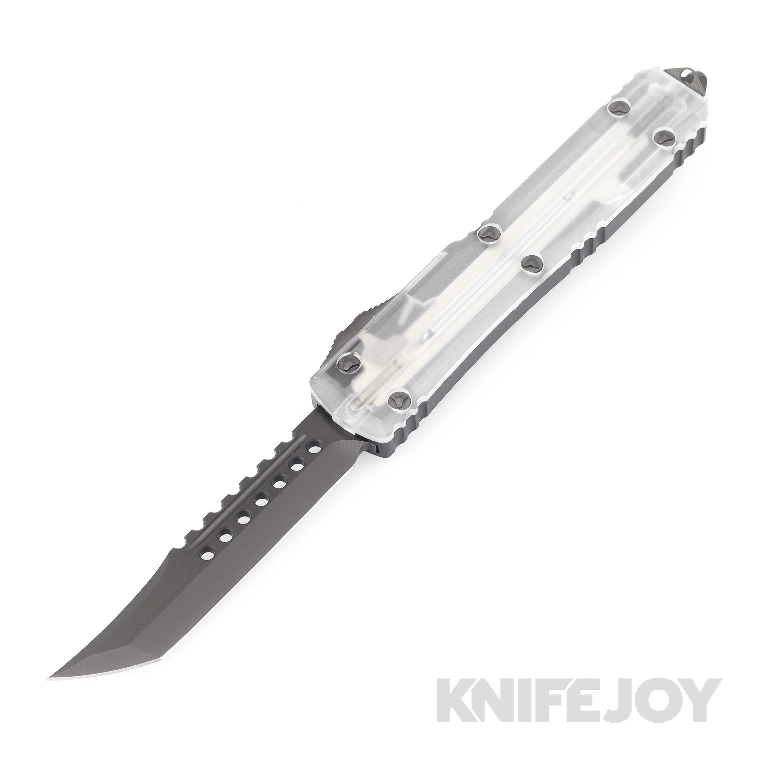 MICROTECH 119-1DLCTCLSH-Clear Top Auto Ultratech Hellhound Shadow Sign – KnifeJoy