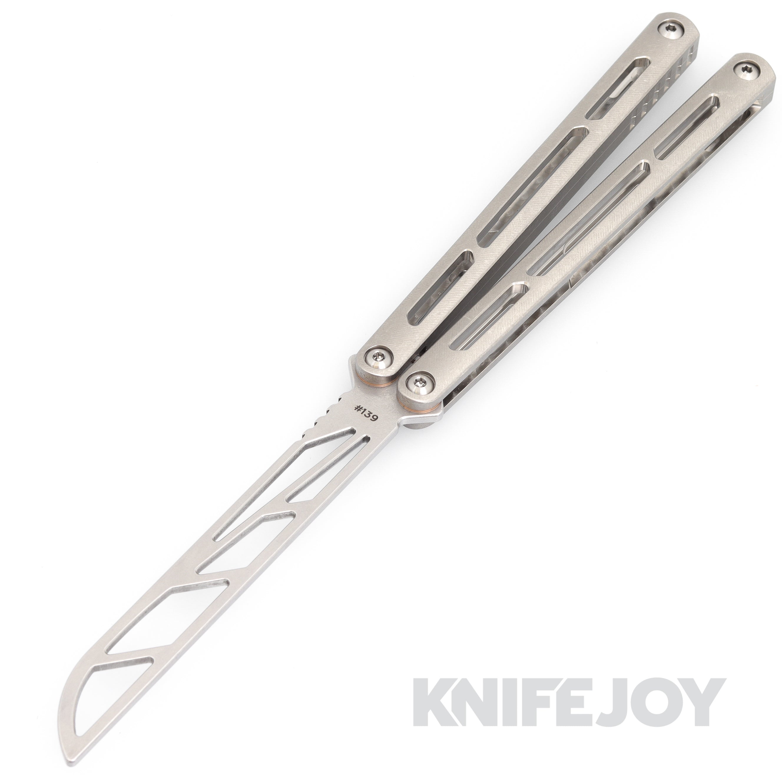 Squid Industries Knives Tsunami Trainer Balisong Butterfly Knife Stone ...