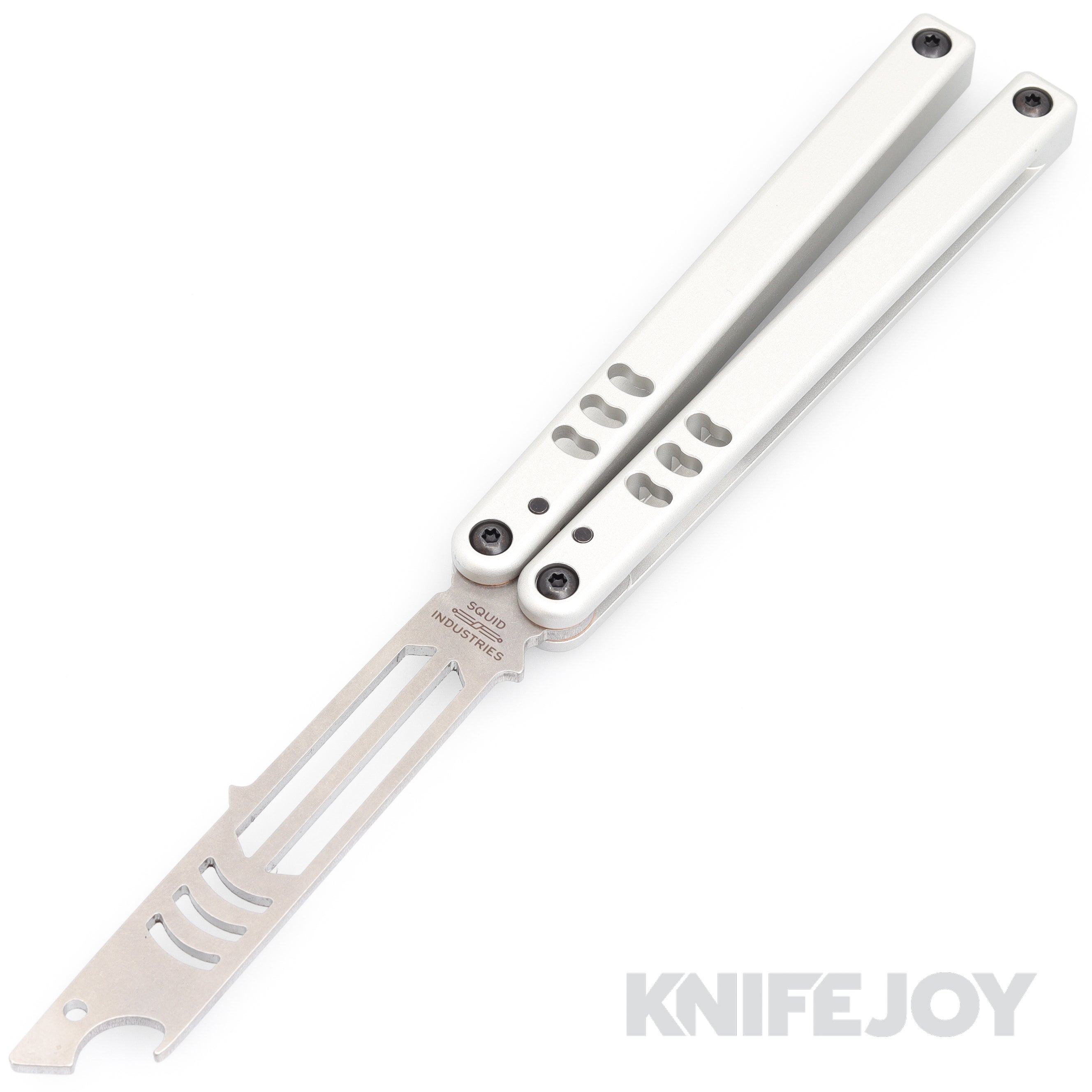 Squid Industries Knives Mako V4.5 Balisong Butterfly Bottle Opener Sat ...