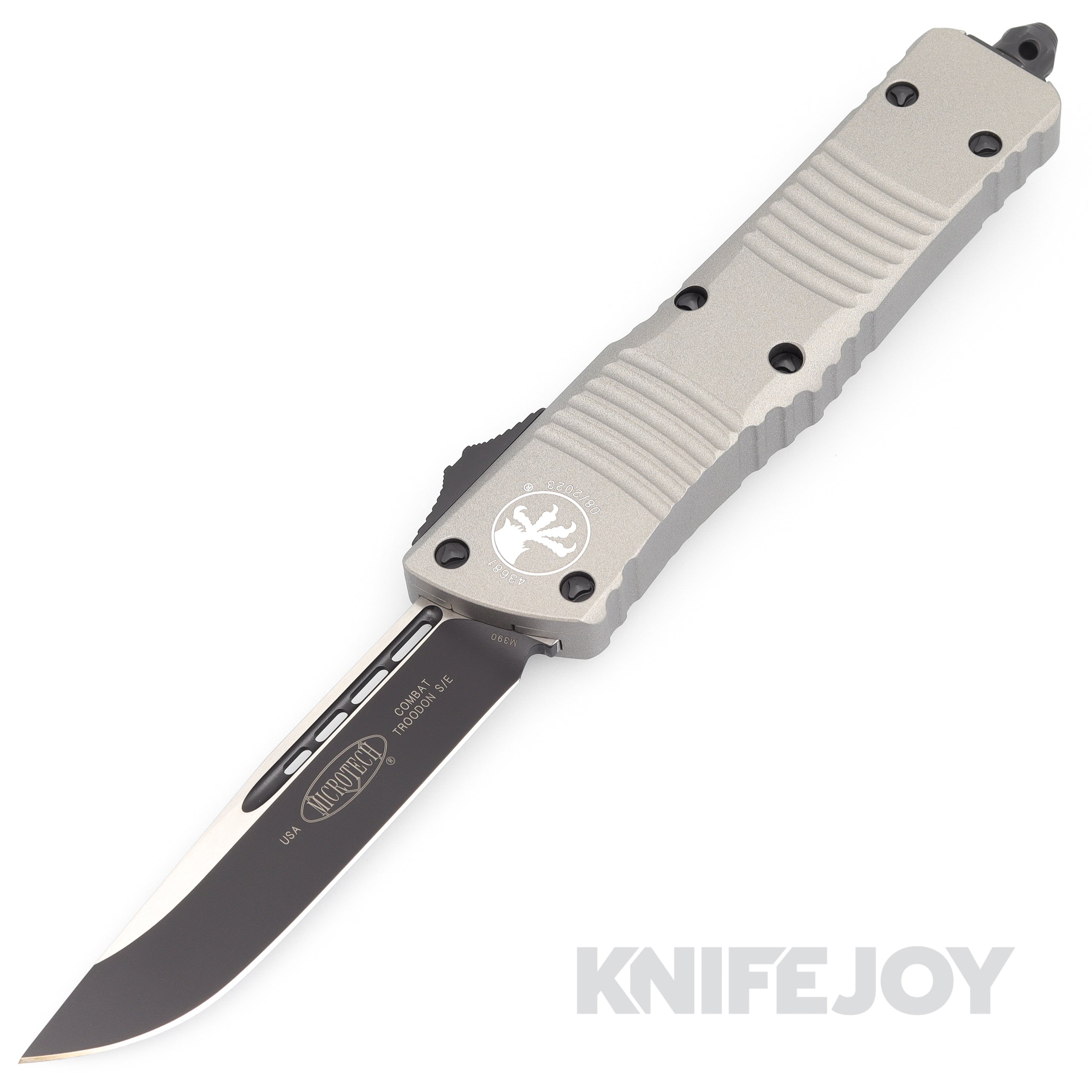 MICROTECH 143-1TG Combat Troodon OTF Auto Tactical Single Edge DLC/ Sa ...
