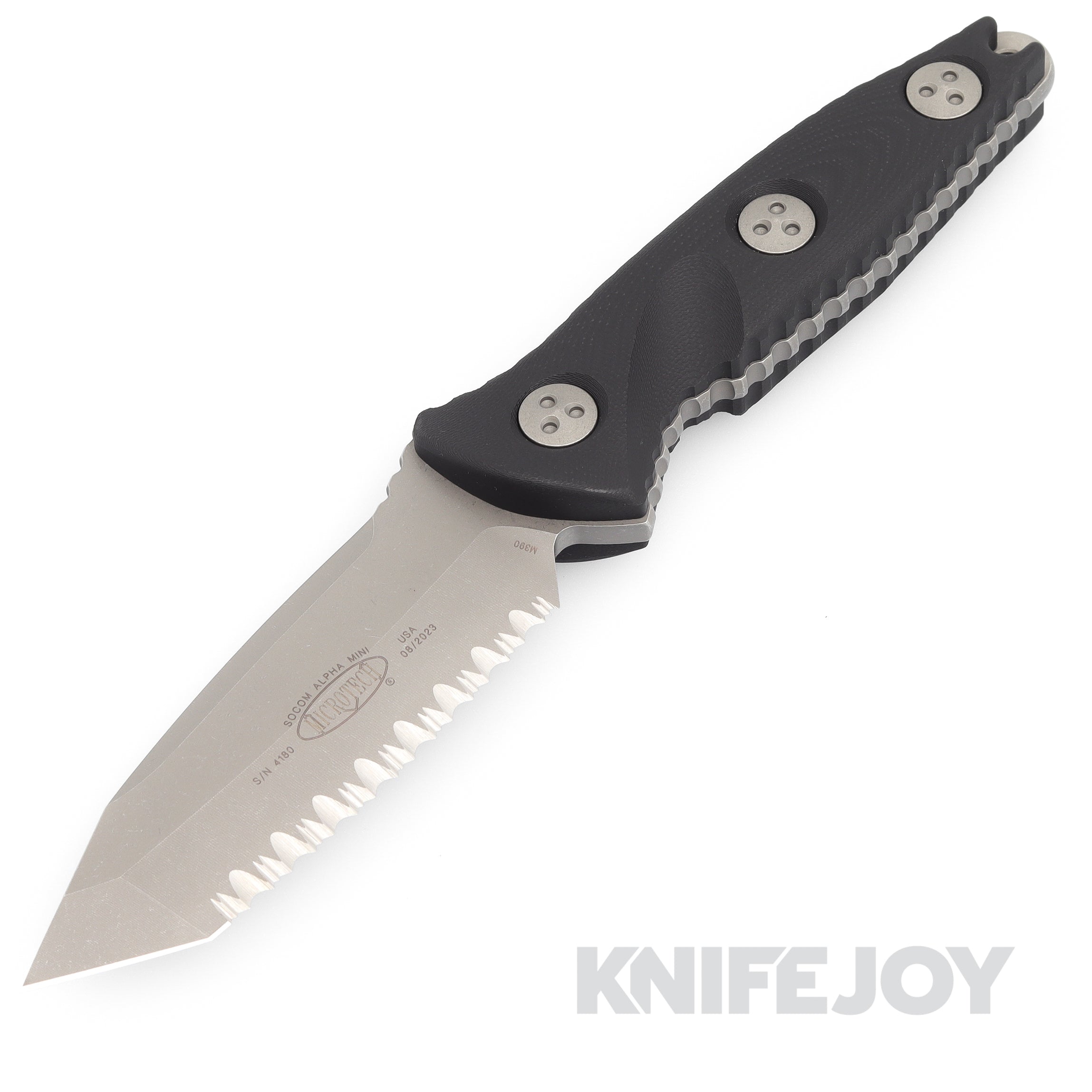 MICROTECH 114M-12AP SOCOM Alpha Mini Fixed Blade Apocalyptic Full Serr ...