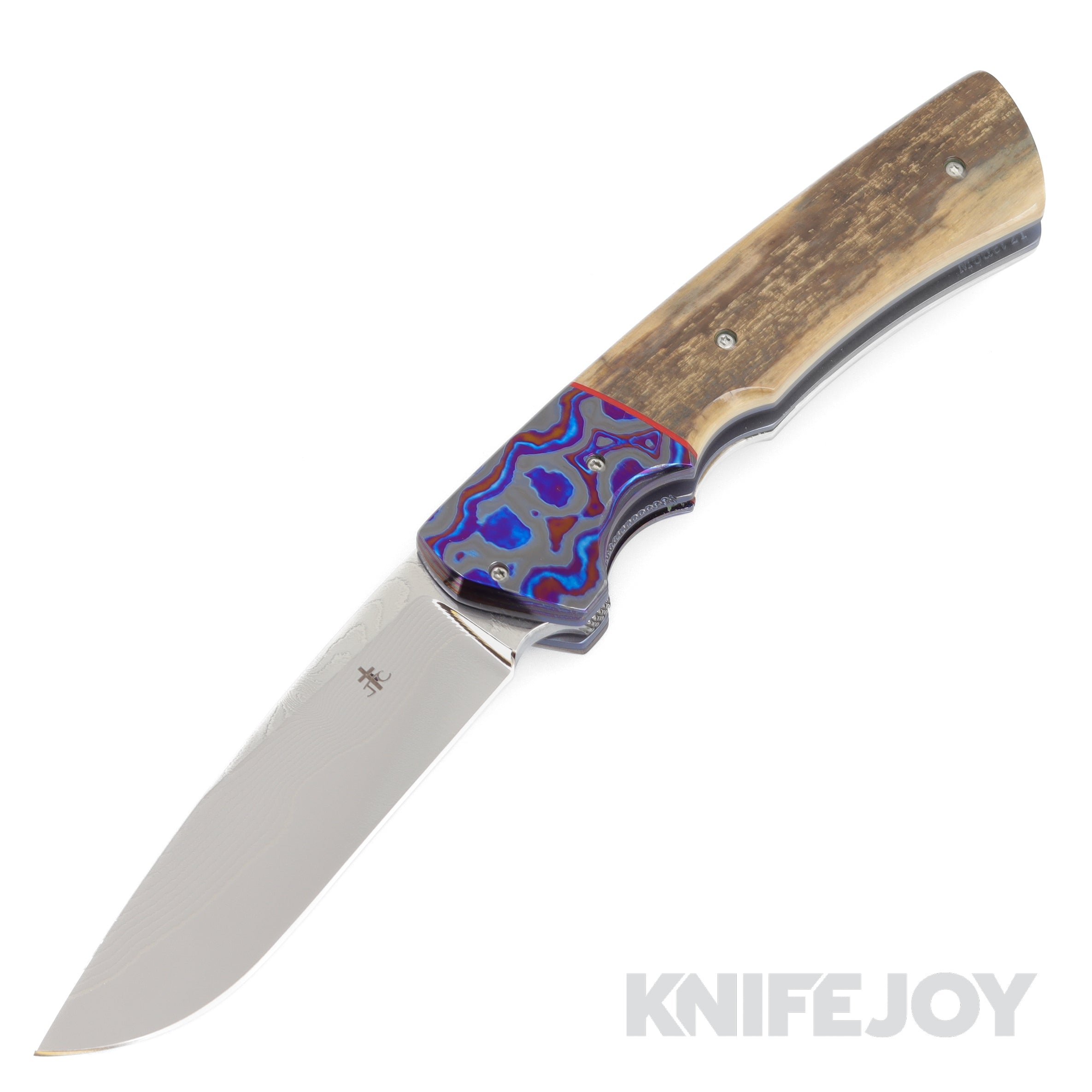 Jason Clark Custom Knives Model #21 Liner Lock Flipper Vegas Core Blad ...