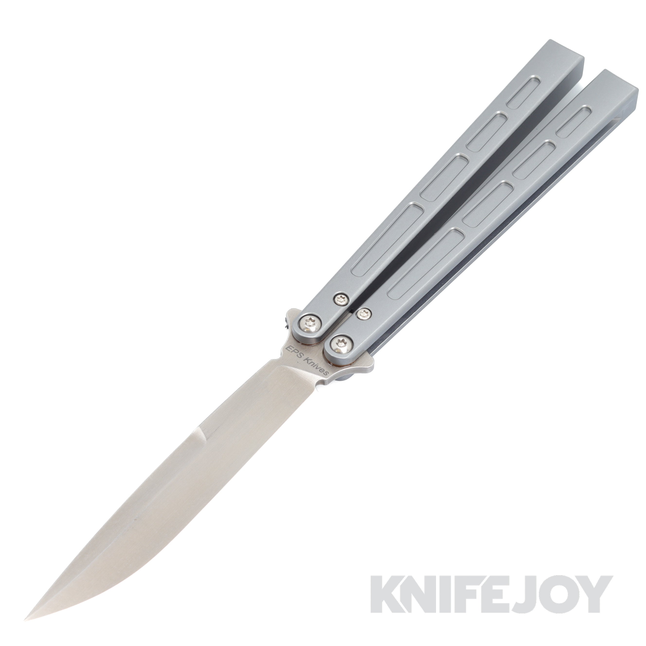 EPS Knives 101 Butterfly Balisong Knife Weehawk Plain Stonewash Blade ...