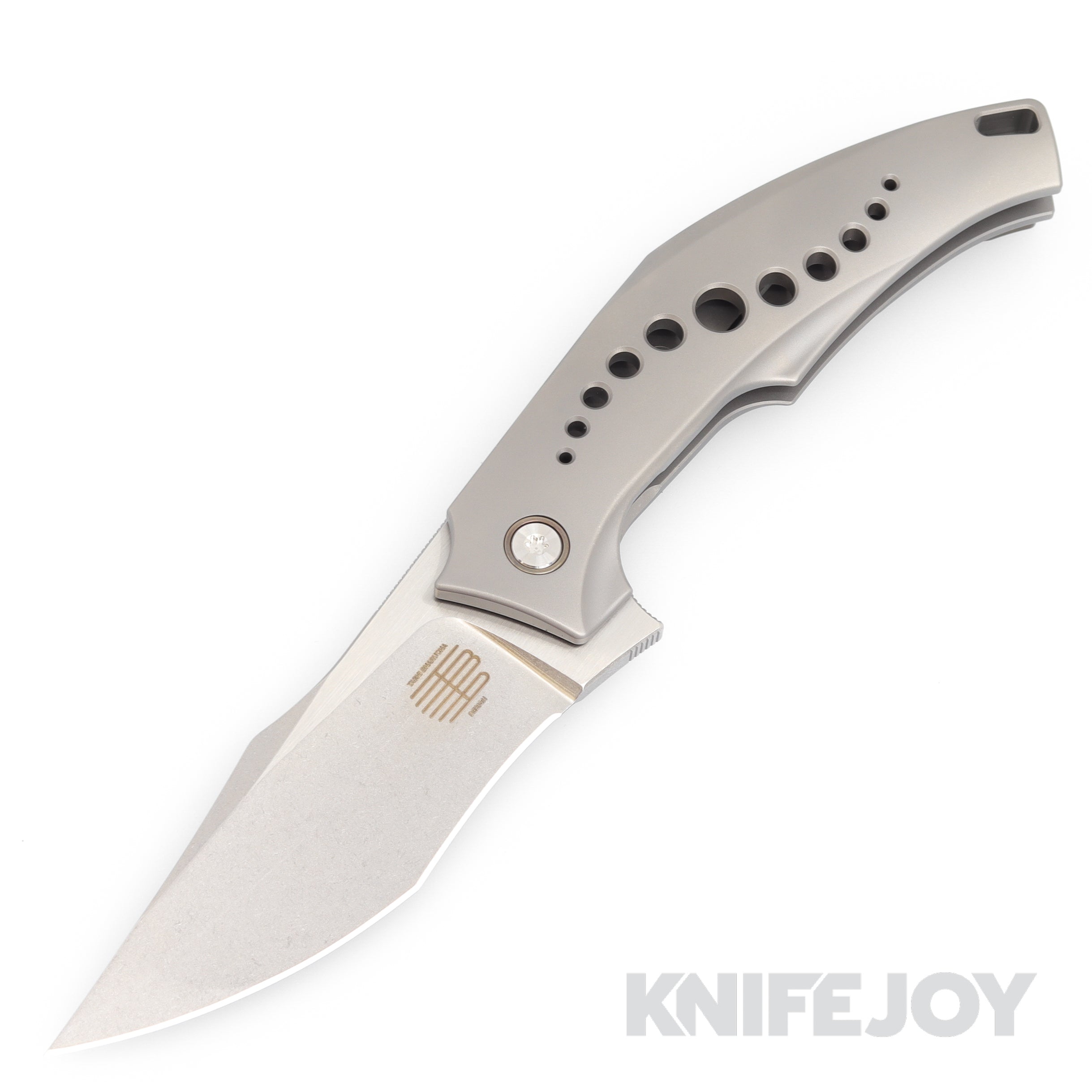 Mechforce Knives Tashi SOS Folder Knife Stonewash M390 Blade with Tita ...