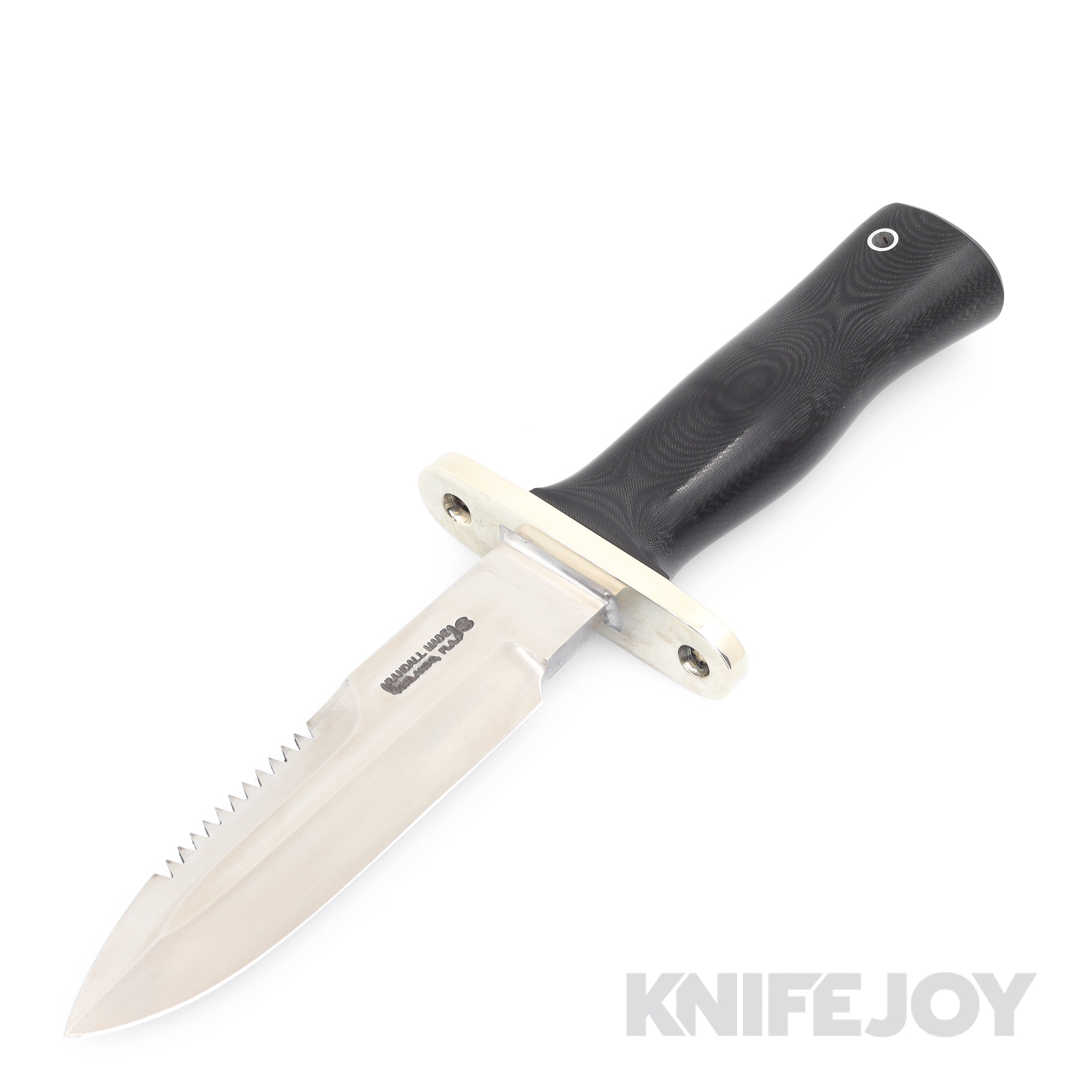 Randall Made Knives Model 15-5 1/2 Attack Knife Plain Blade with Black ...