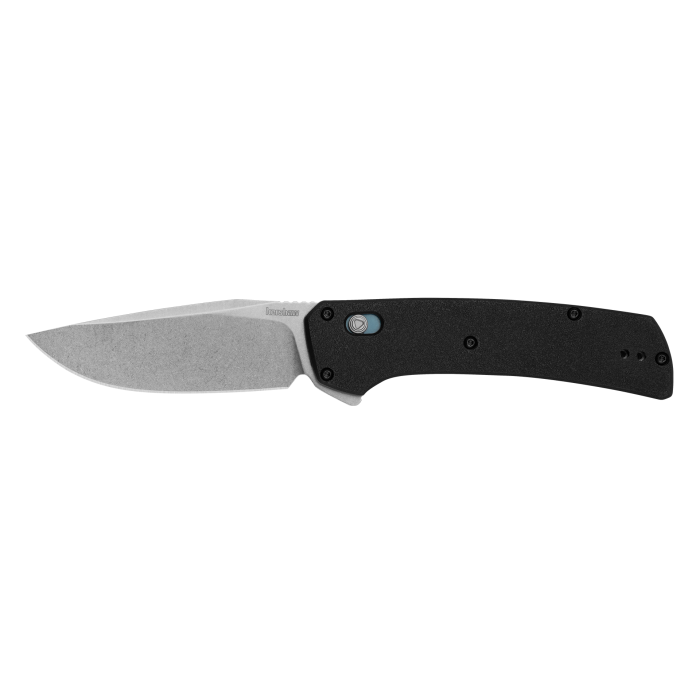 Kershaw 2047 Layup DuraLock KVT Flipper Stonewashed Blade with Black G ...