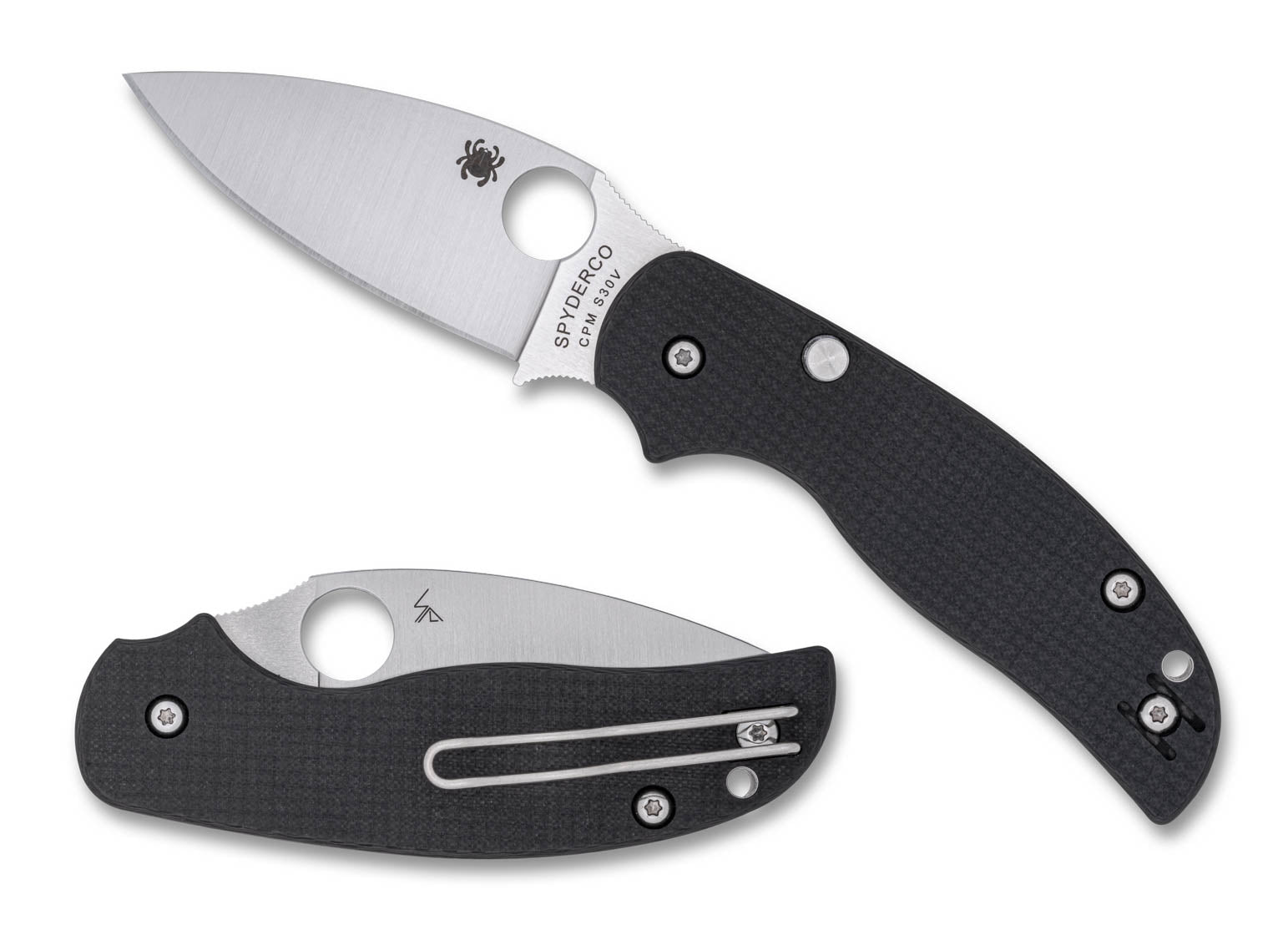 Spyderco C123CFBCLP Sage 6 Button Compression Lock – KnifeJoy
