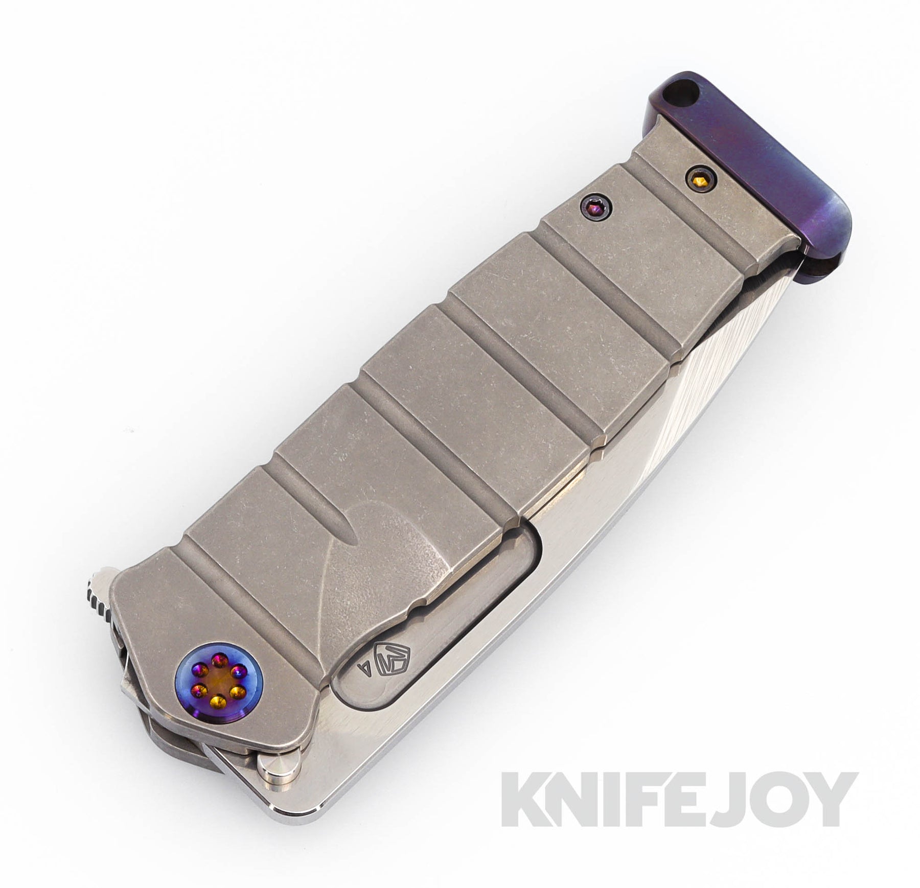 Medford Knives USMC FF S45VN Tumbled Blade with Old School Tumbled Han ...