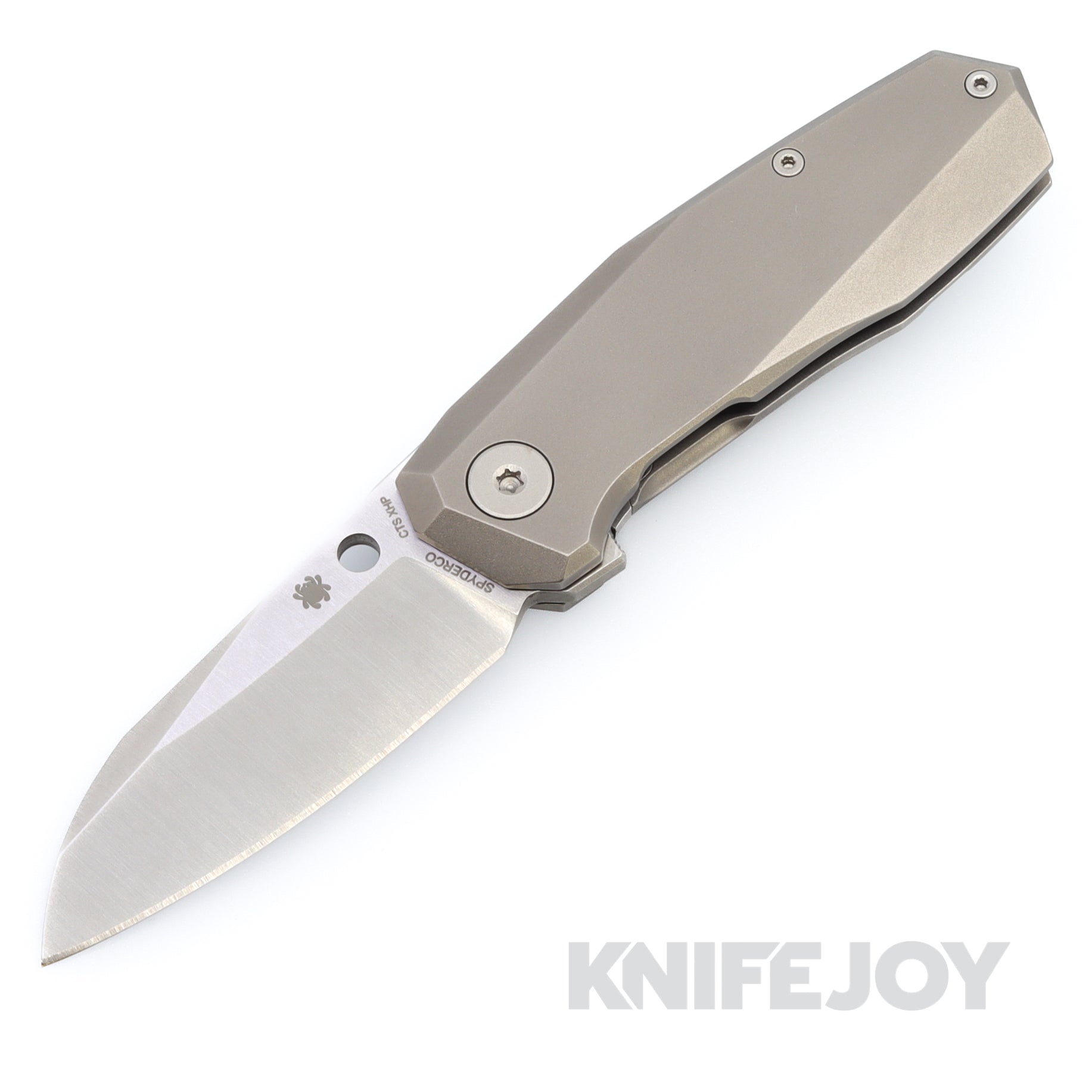 Spyderco C158TIP3 Techno 3 Titanium Frame Lock Knife – KnifeJoy