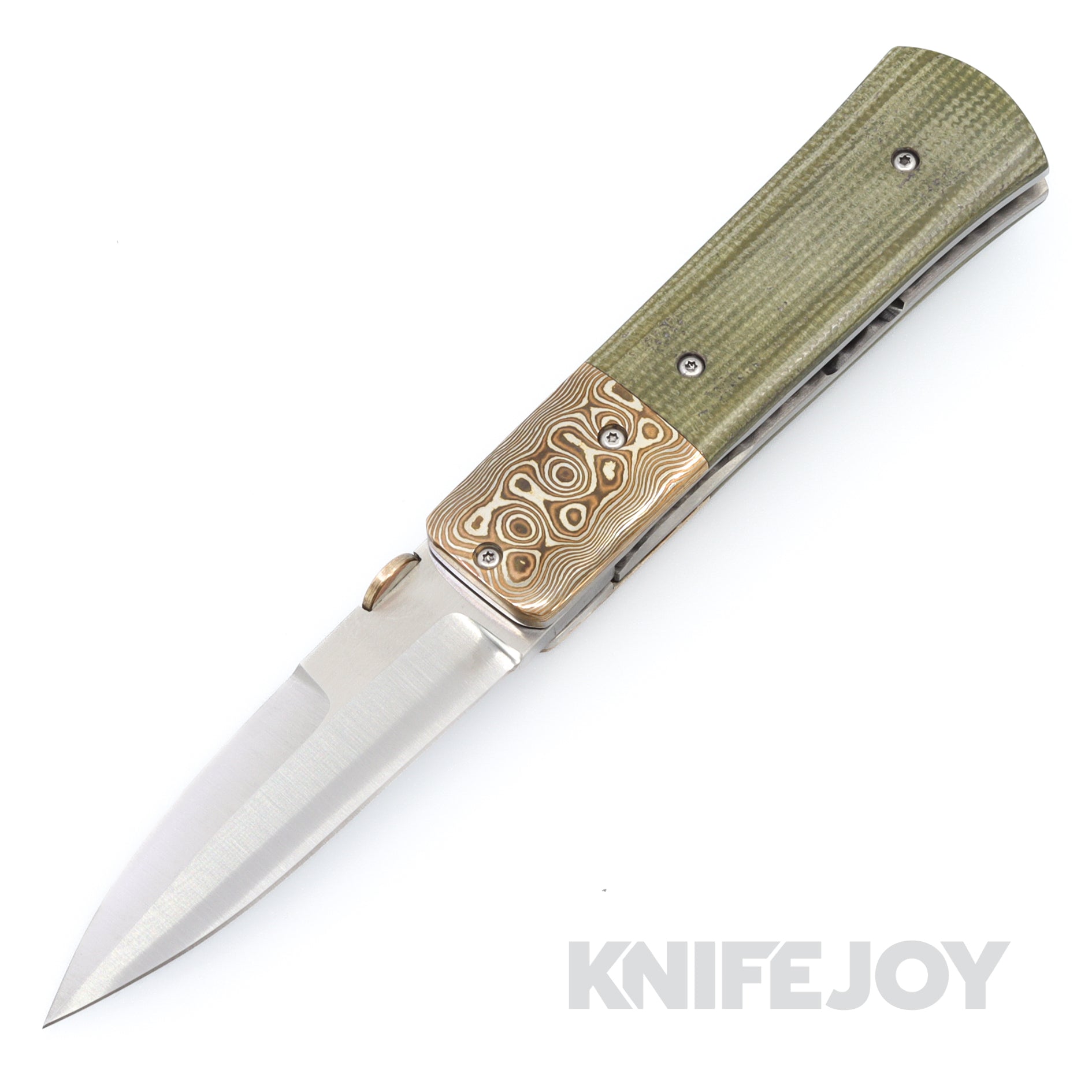 Chuck Gedraitis Custom Knives Switch Army Switchblade Knife AEB-L Blade ...