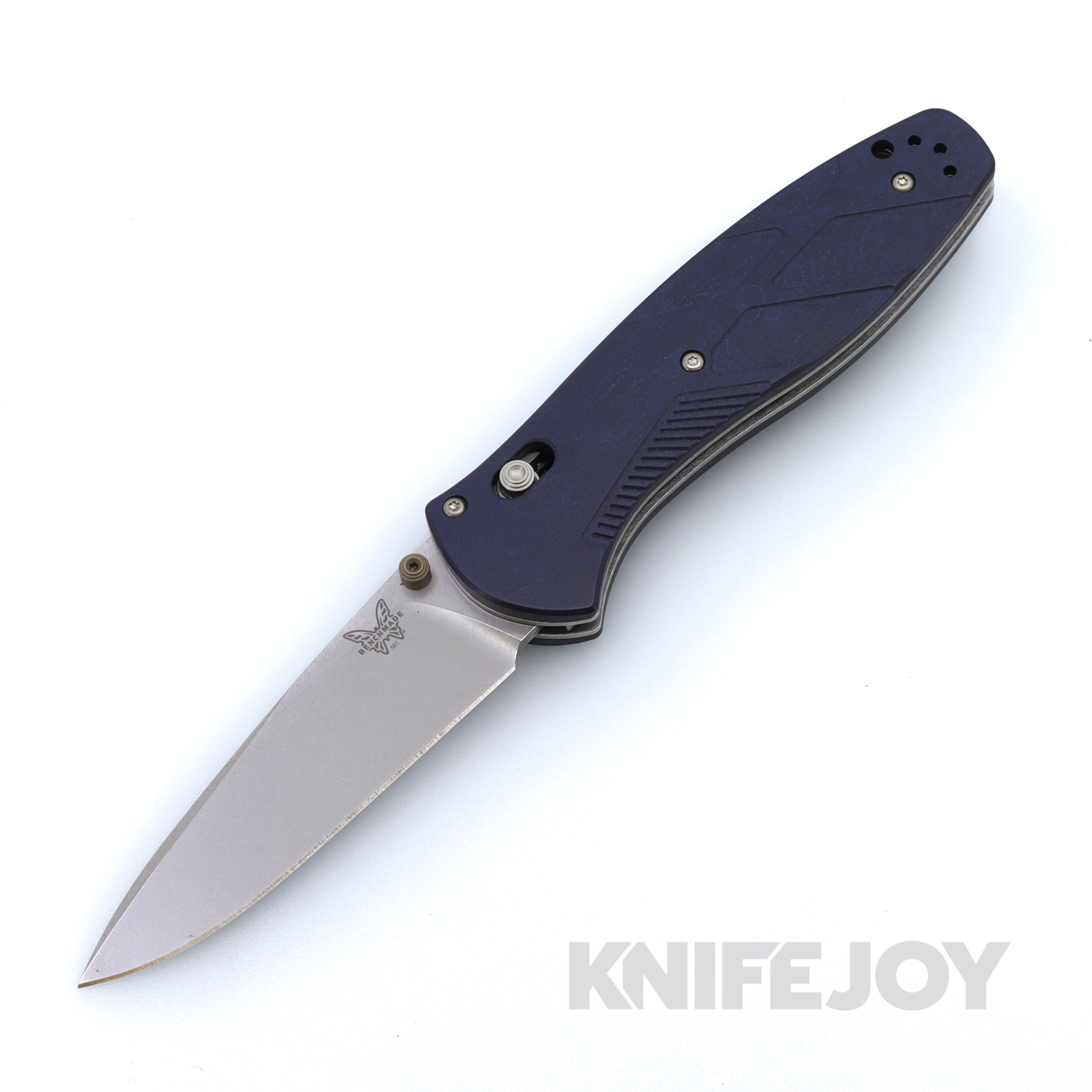 Benchmade Barrage 581-03 with Stonewash CPM-S30V Blade and Blue Canyon ...