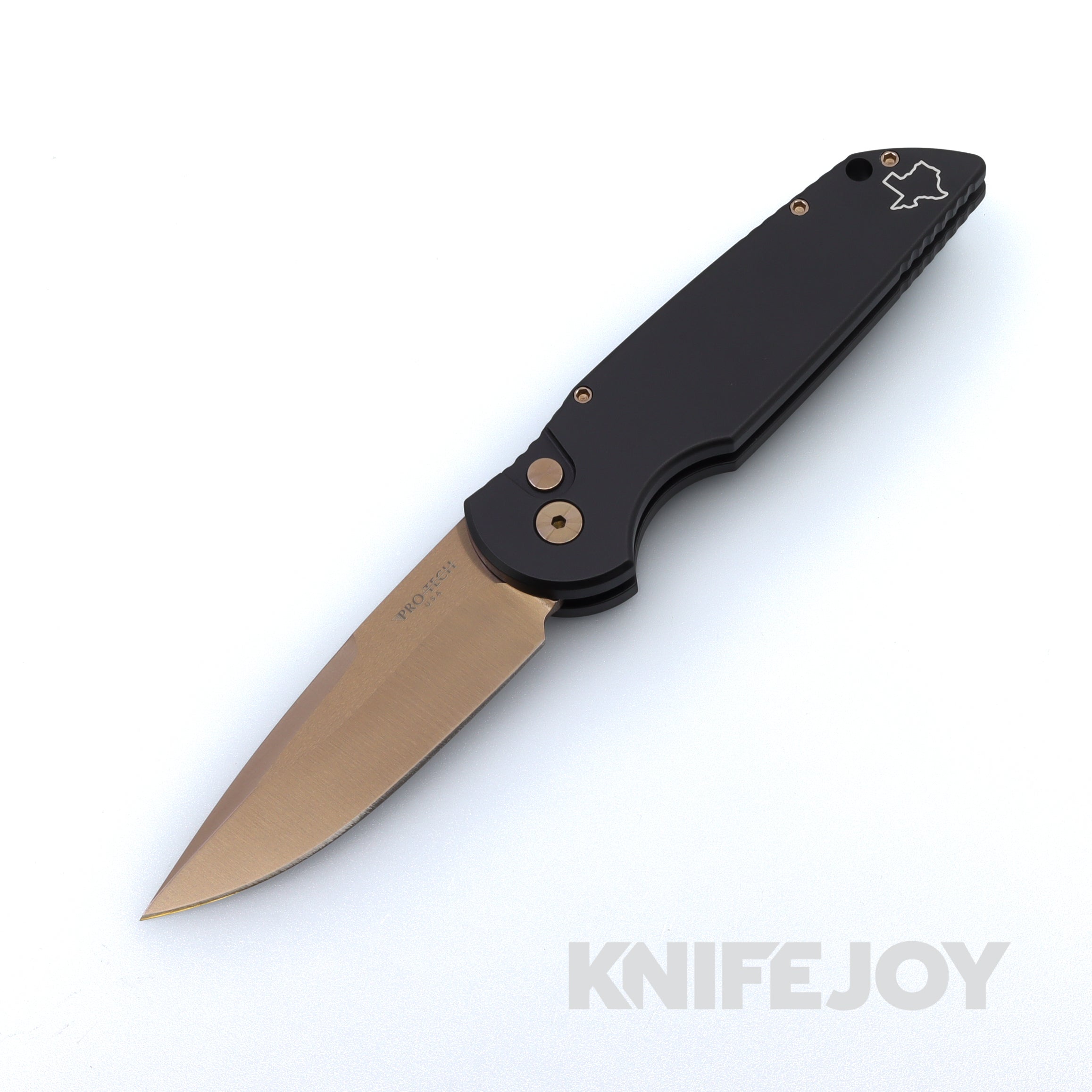 Pro-tech Knives 2025 BLADE TX TR-3 RG with Rose Gold 154CM Blade and B ...