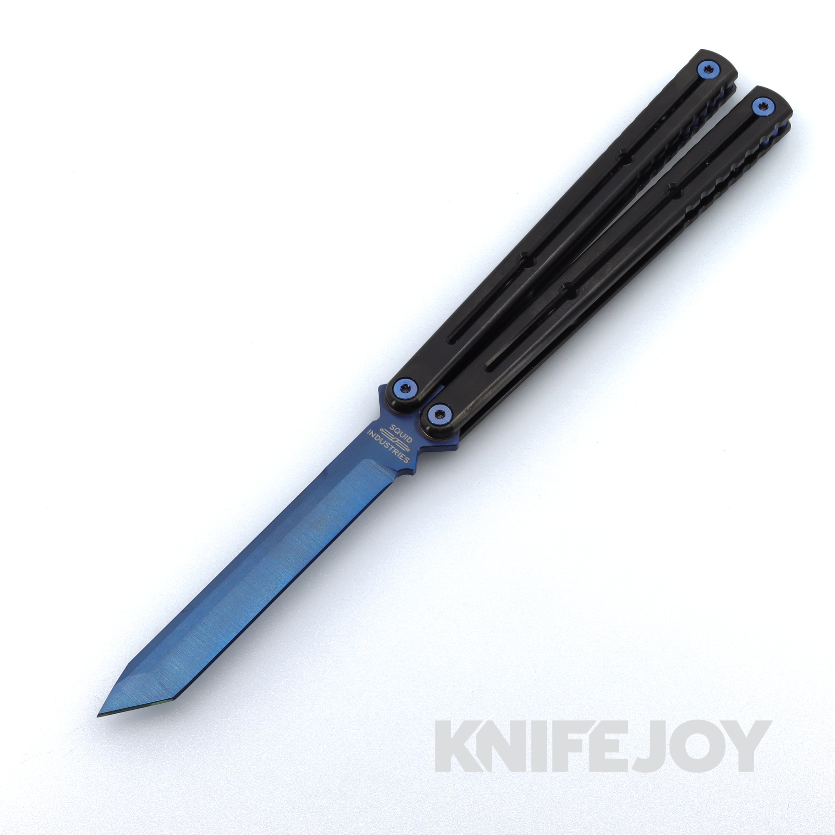 Squid Industries Knives Krake Raken PVD Sapphire Tanto Blade with DLC ...