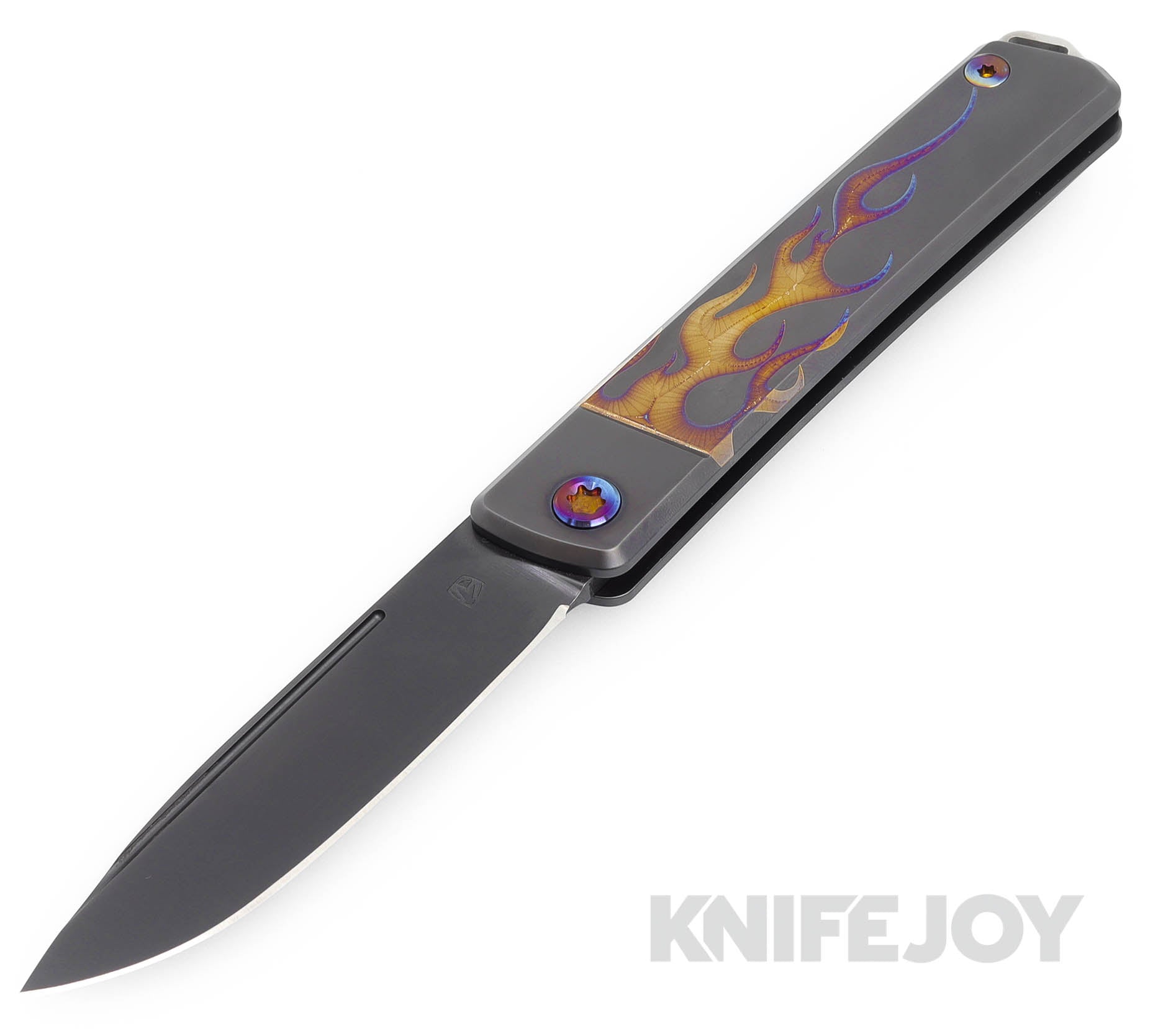 Medford Knives Gentleman Jack-2 S45VN DLC Drop Point Blade with DLC "F ...