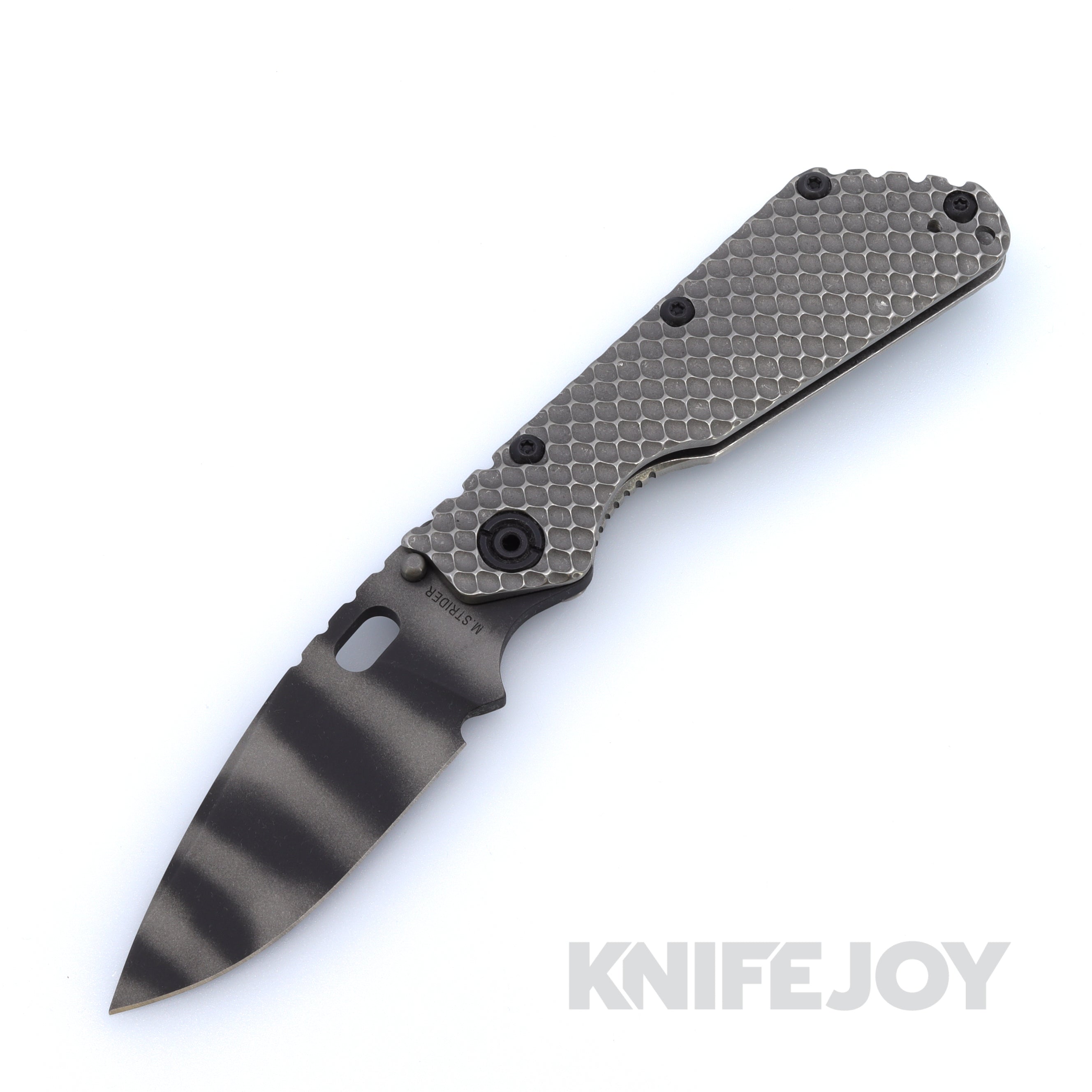 Mick Strider Knives SMF Tiger Stripe New Top Swedge Magnacut Blade wit ...