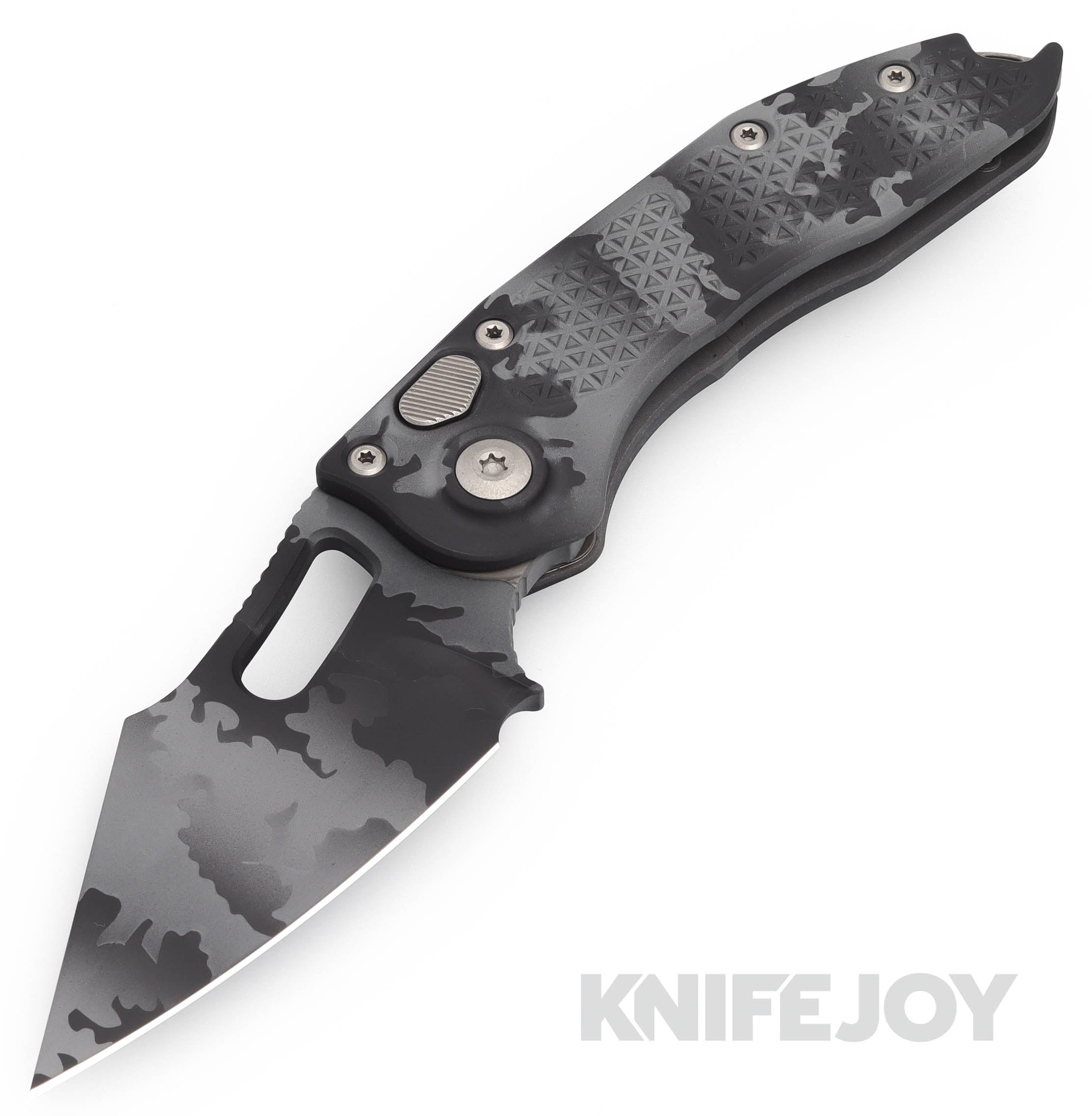 MICROTECH 169-1UCS Stitch Auto Signature Series Knife Standard Blade w ...