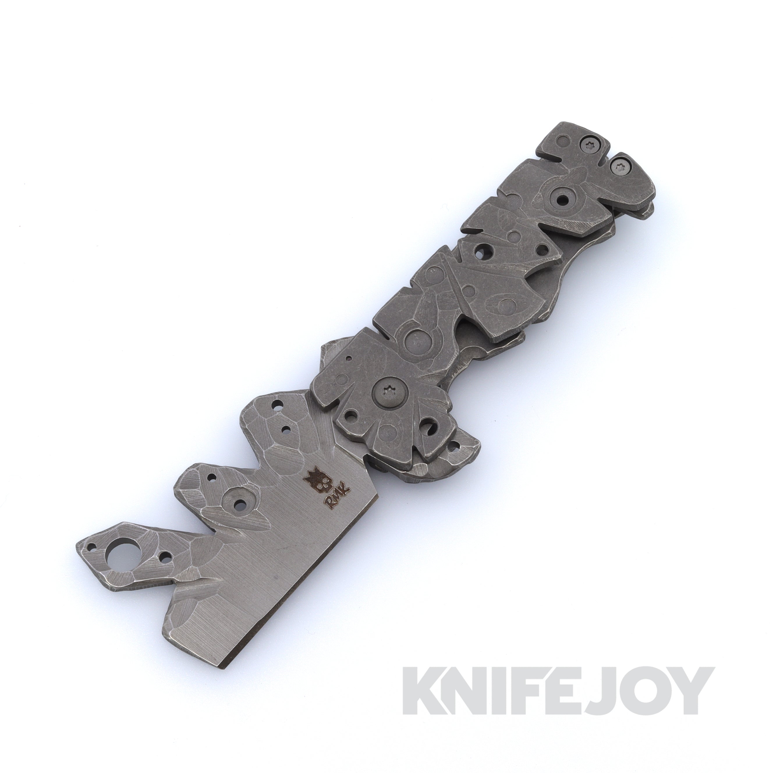 RichMade Knives Medium Skeleton Zombie Killer D2 Blade with Titanium H ...