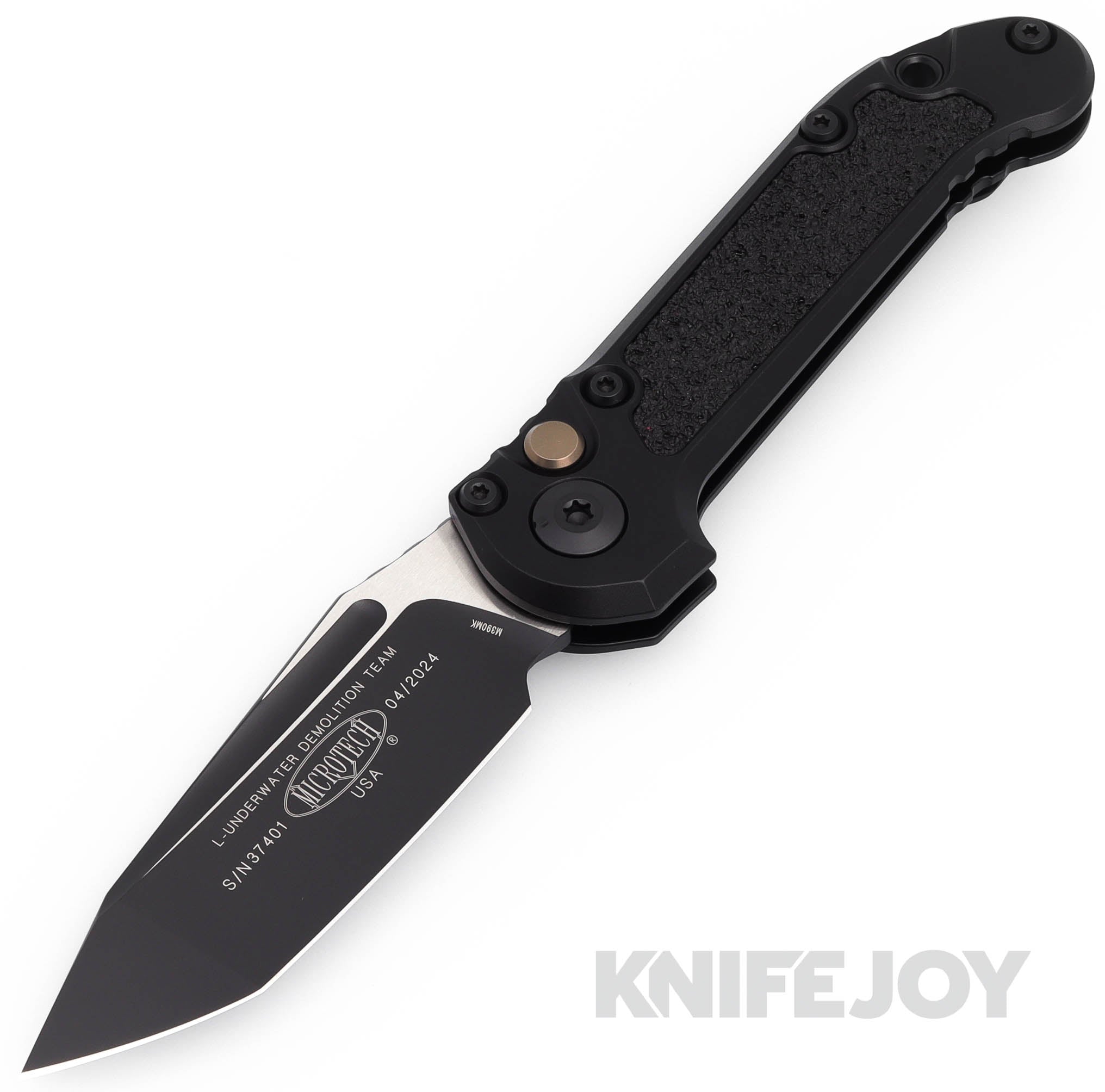 MICROTECH 1136-1T Auto L.U.D.T. GEN III Auto Tanto Edge Tactical Black ...