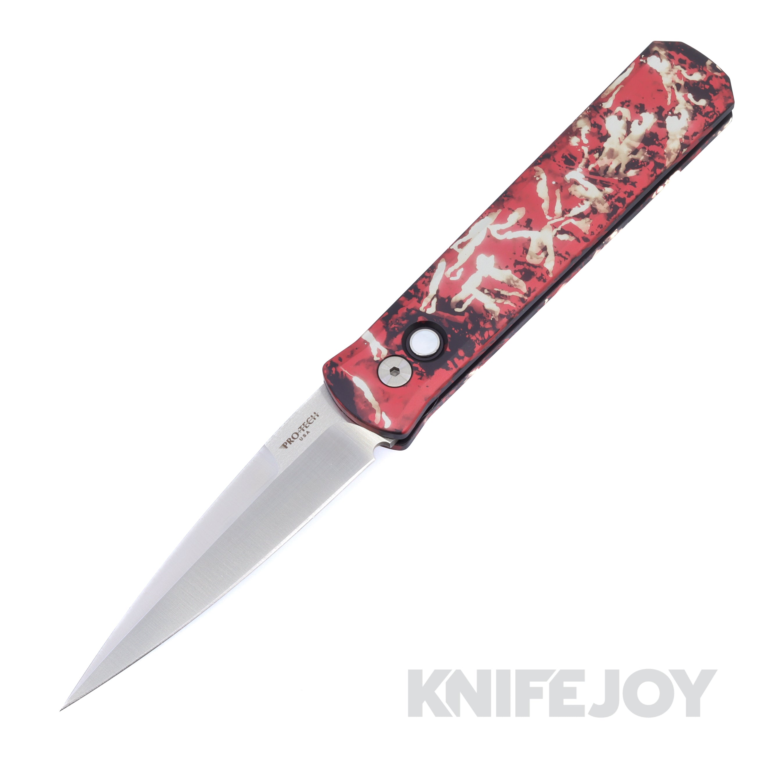 Pro-tech Knives 921-Satin CTC GODFATHER Auto Plain Satin Blade with MO ...