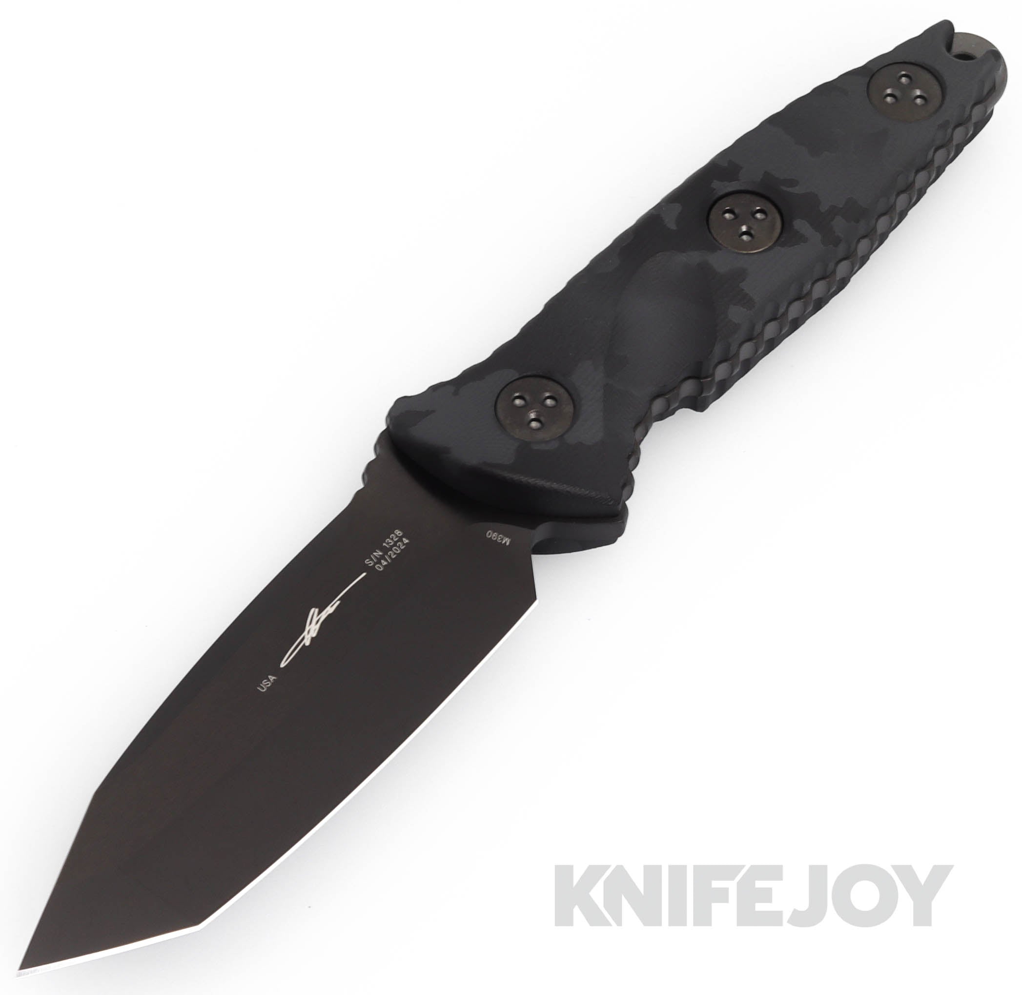 MICROTECH 114M-1DLCTUCS SOCOM Alpha Signature Series Mini Fixed Blade ...
