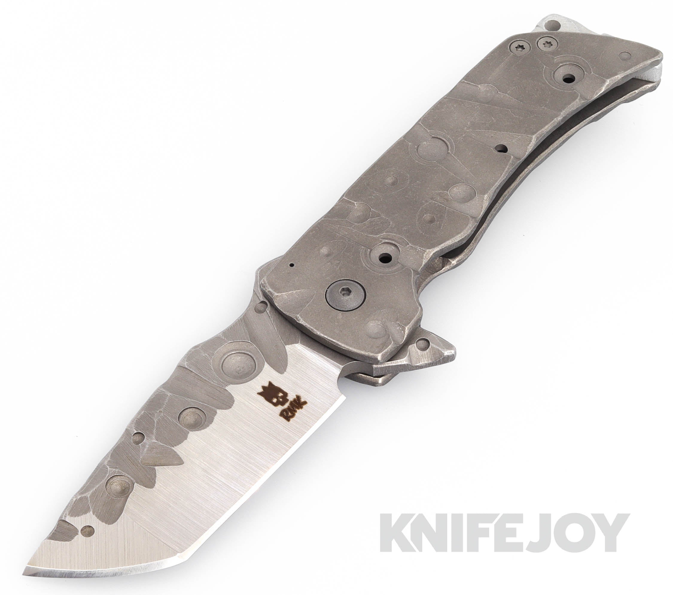 RichMade Knives AU Grim Reaper Precision Marshall D2 Blade with Titani ...