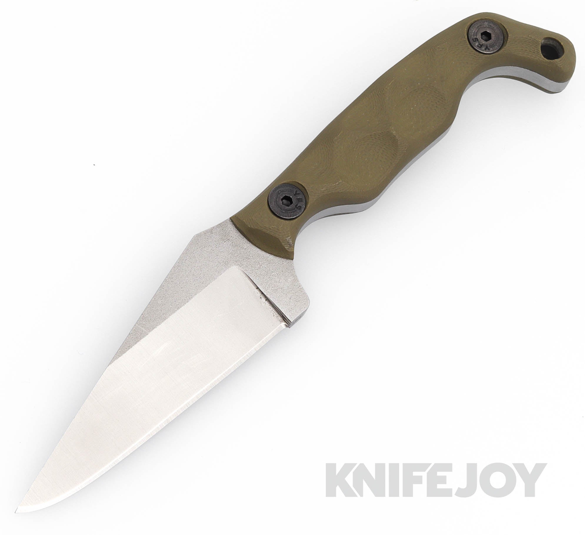 Stroup Knives Model Mini S45VN Blade with OD Green G10 Handles – KnifeJoy