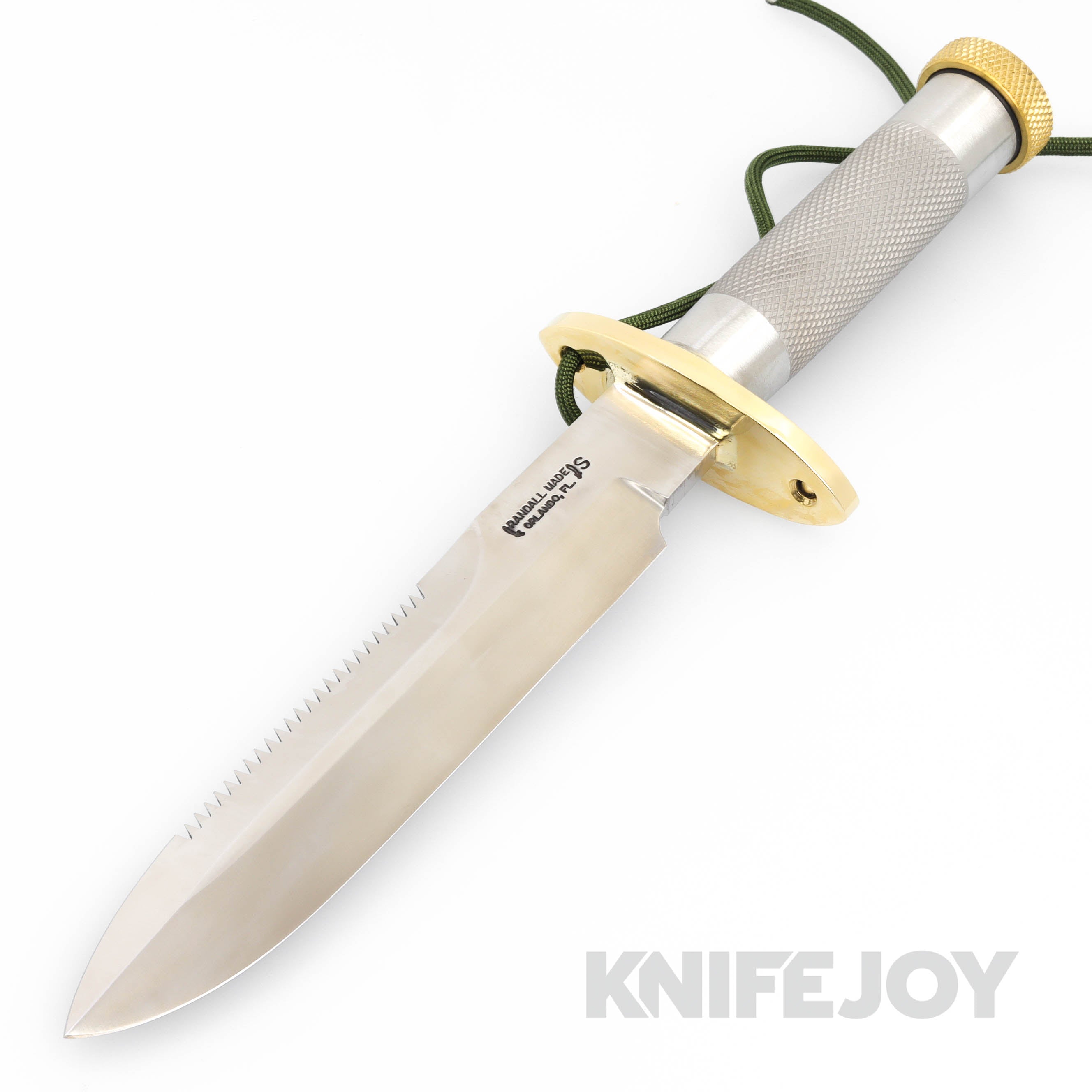 Randall Made Knives Model 18-7.5" Attack Survival SS Saw Tooth Knurled ...
