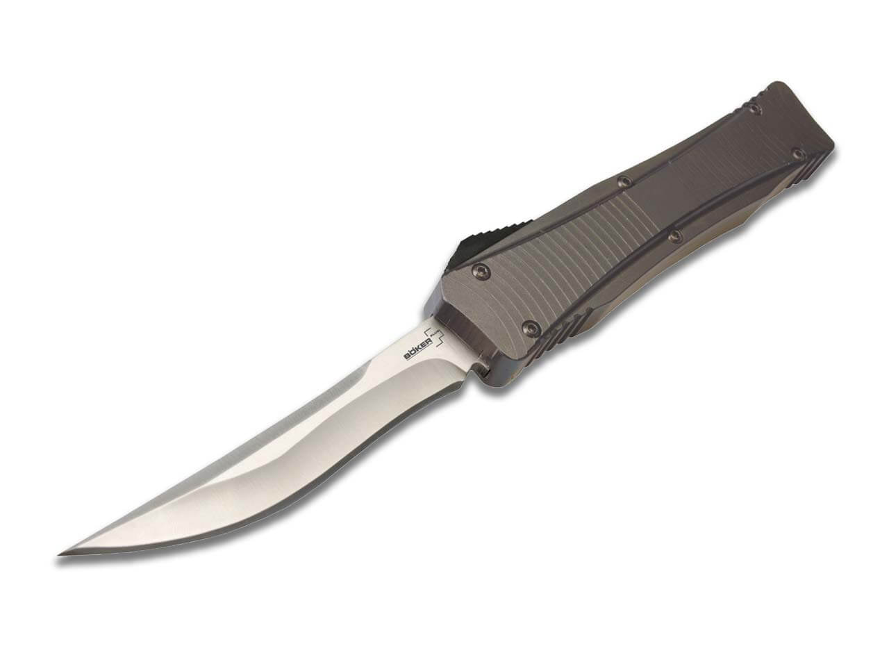Boker Knives Boker Plus 06EX246 Eagle Mini Auto OTF Satin D2 Blade wit – KnifeJoy