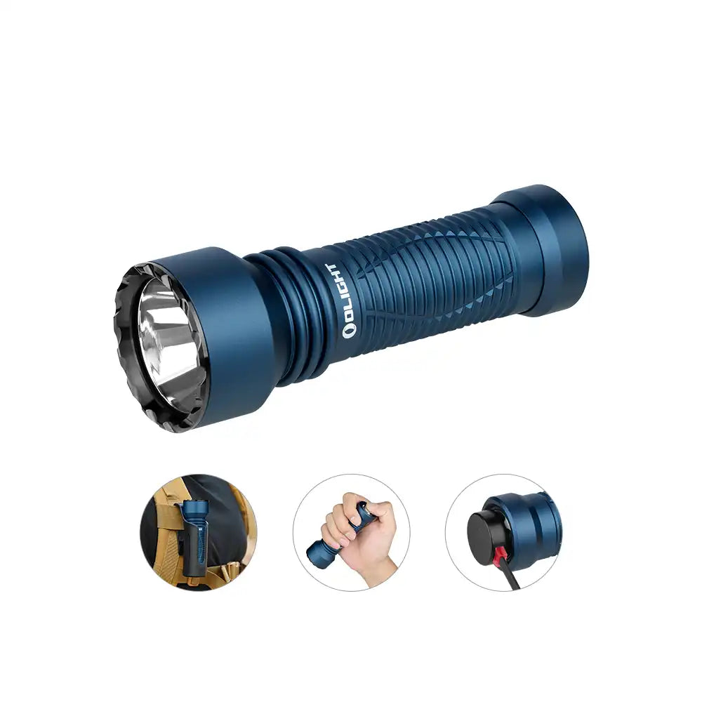 Olight Javelot Mini Midnight Blue Aluminum LIMITED Edition Long Range ...