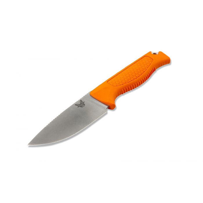 Benchmade 15006 Steep Country Hunter Fixed Blade Orange Santoprene Han ...