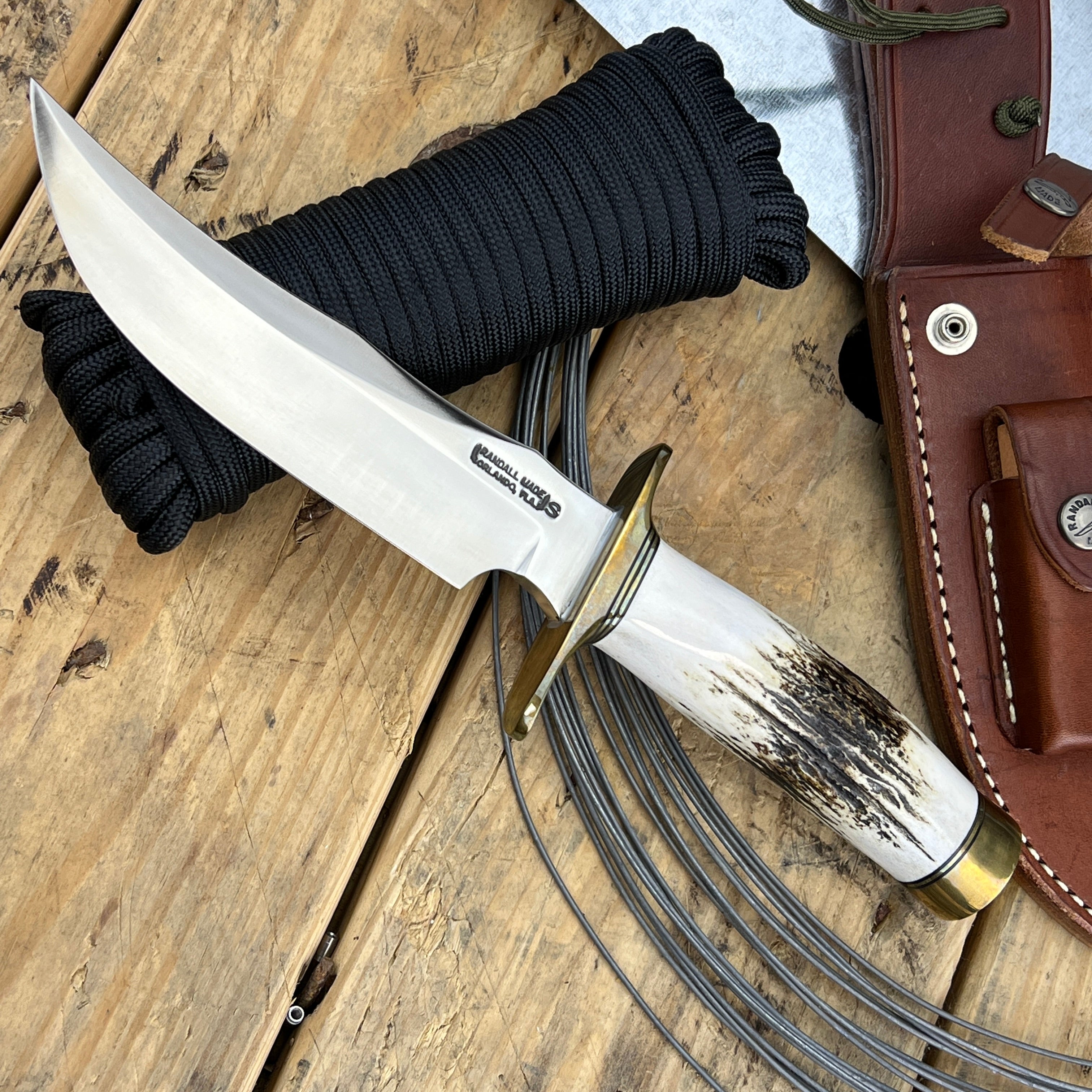 Randall Made Knives Model 4-6 Fighter with Stag Handle – KnifeJoy