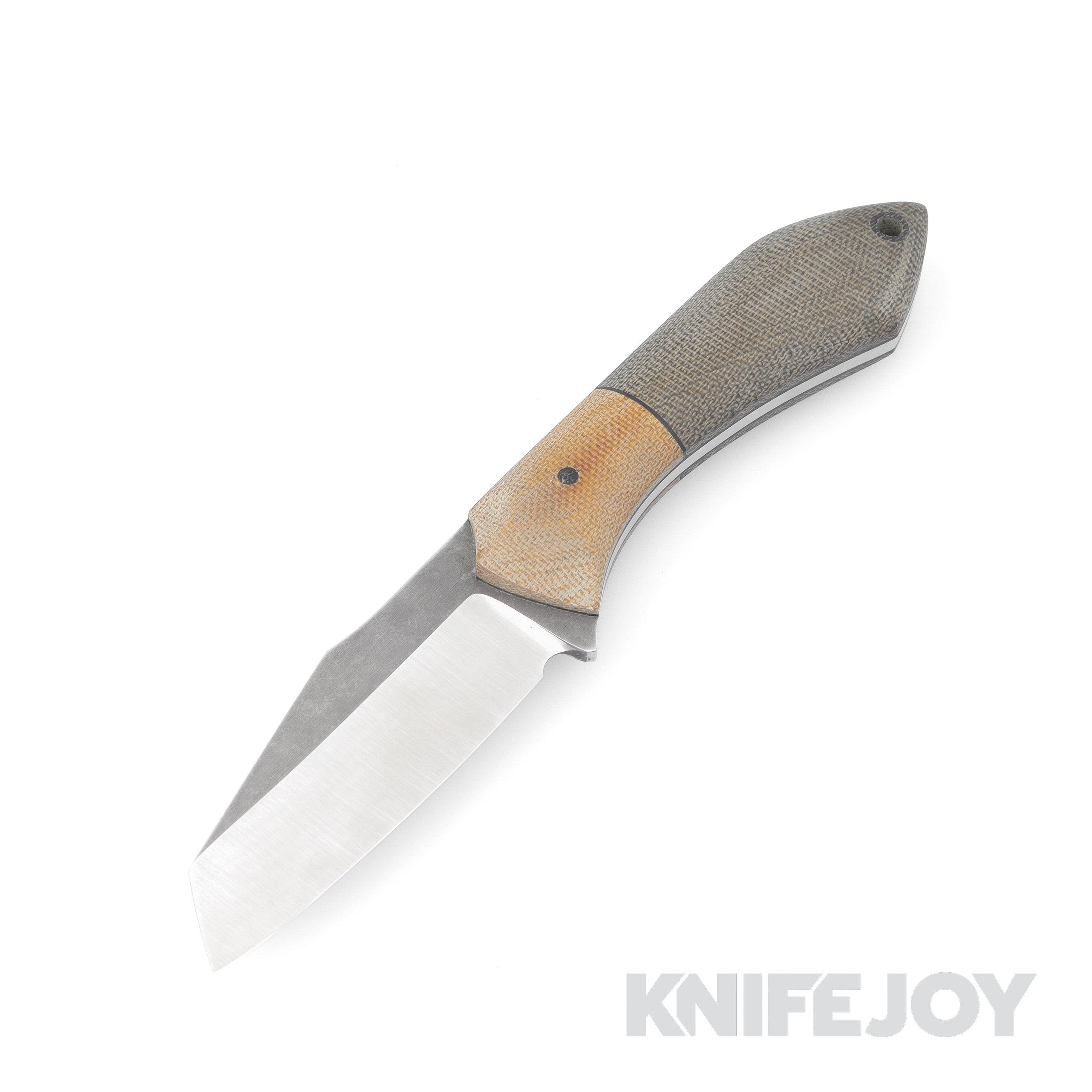 Boatright Bladeworks Custom Moraine-M Nitro-V Fixed Blade with Natural ...