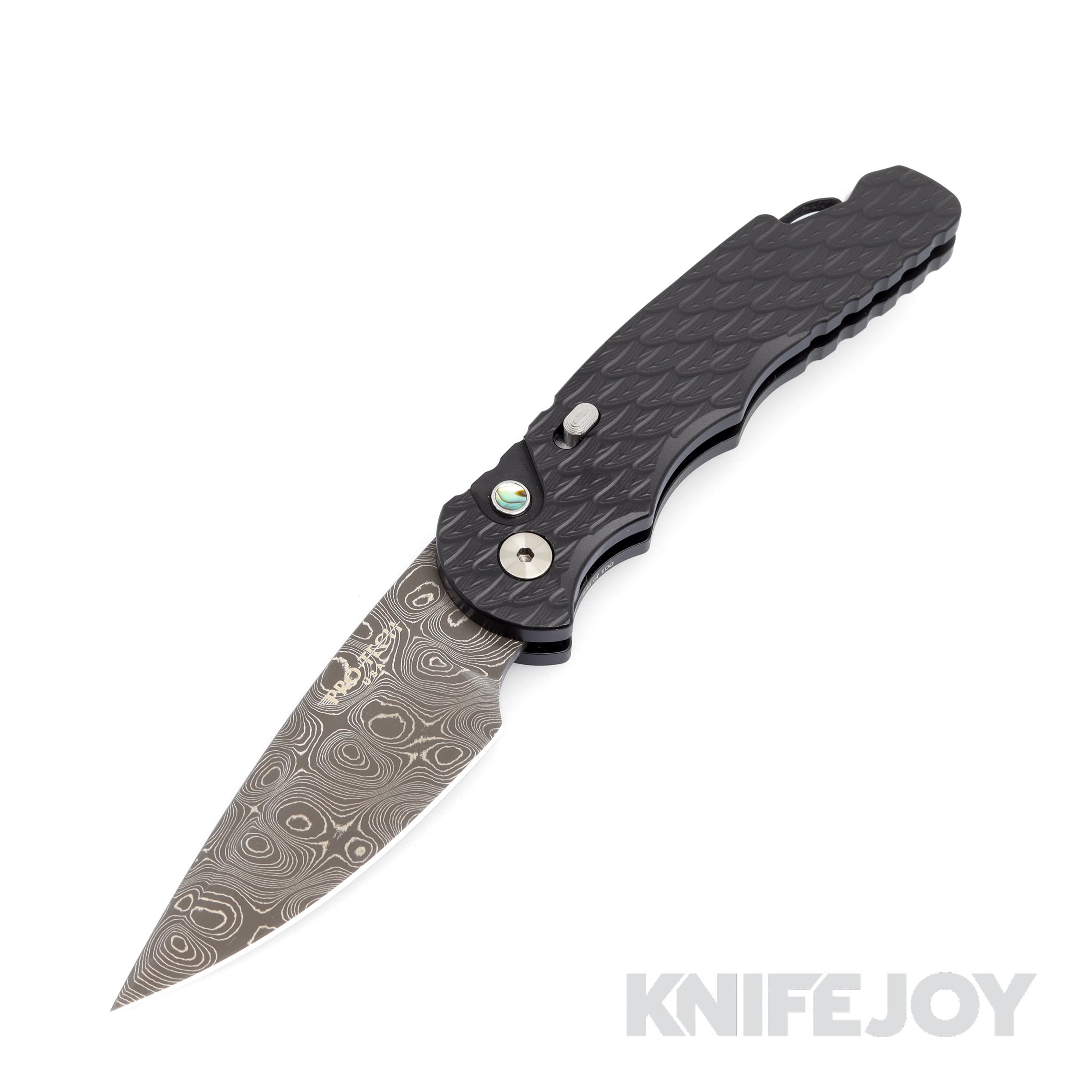 Pro-tech Knives PT-T530-DAMA Auto Tactical Response 5 Nichols Damascus – KnifeJoy