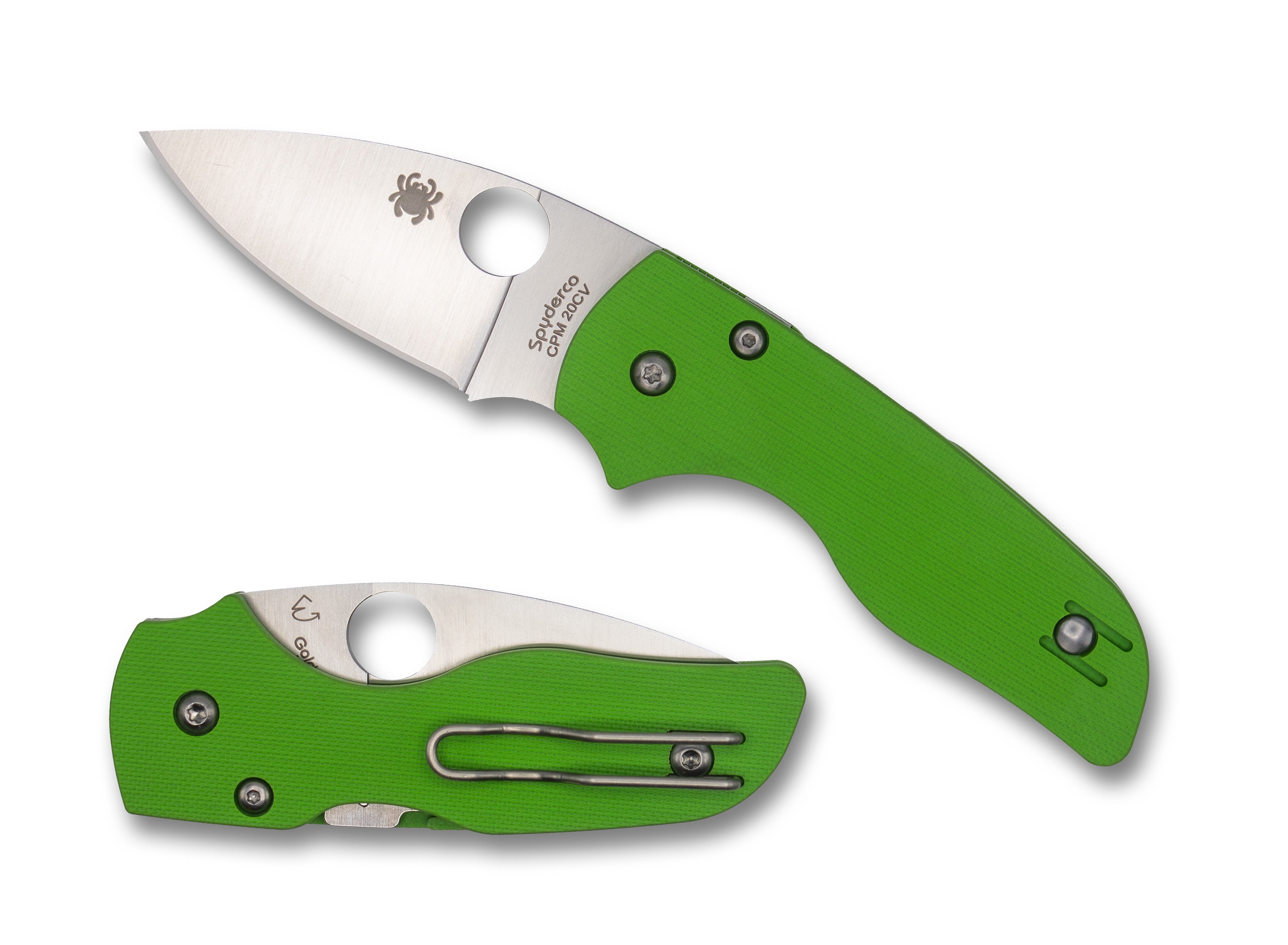 Spyderco C230GPNGR Lil' Native Compression Lock Folding Knife KnifeJoy