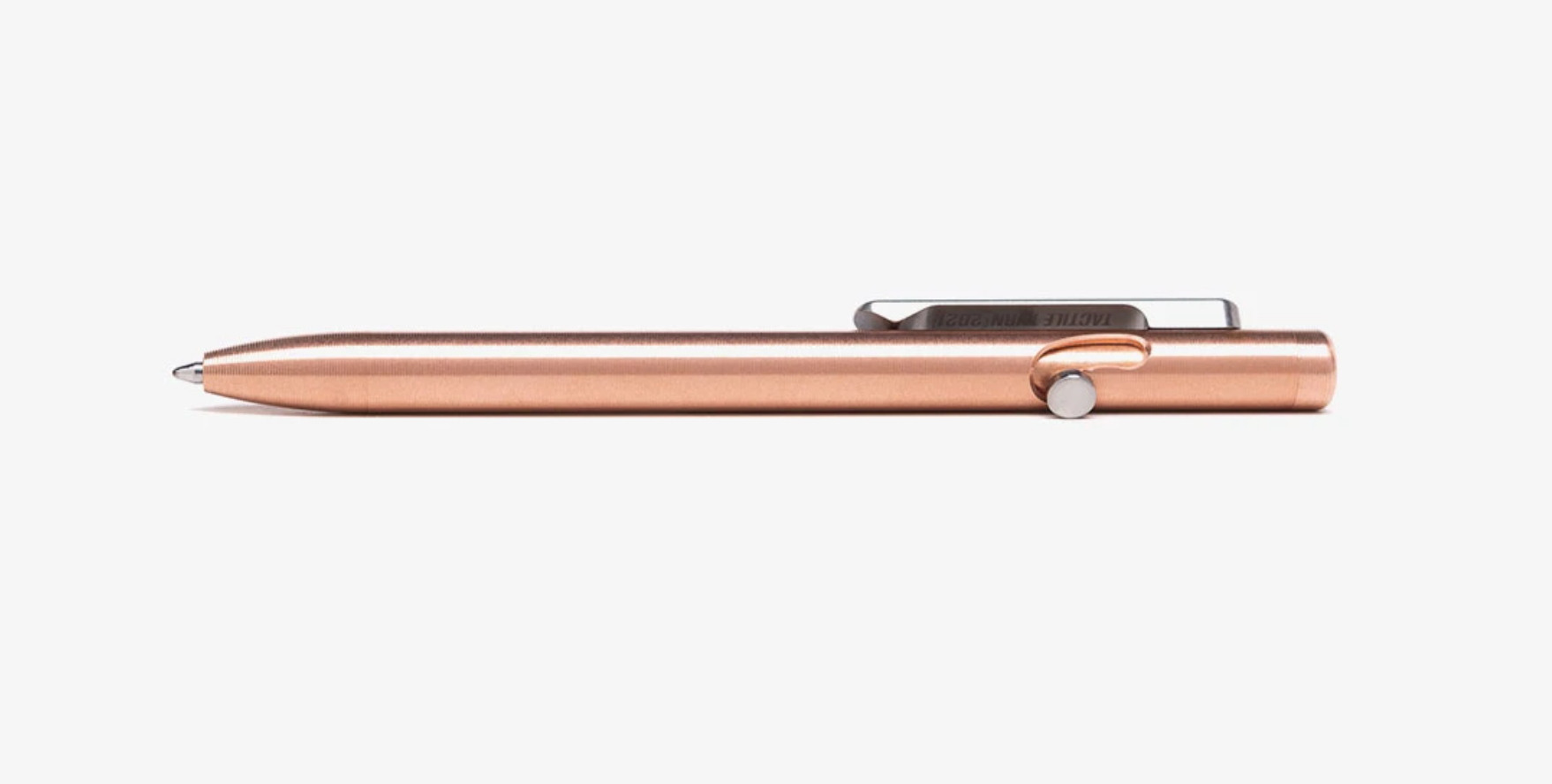 Tactile Turn SLIM SHORT Copper Bolt Action Pen / Short Bolt – KnifeJoy