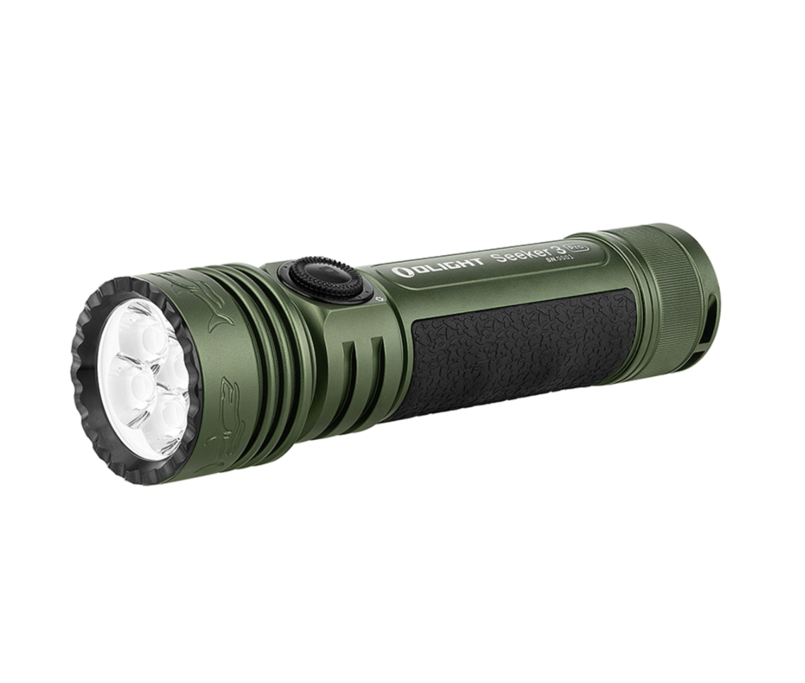 Olight SEEKER3PROODG Seeker 3 Pro Bright Flashlight OD Green – KnifeJoy