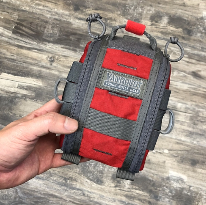 Vanquest Gear 081246RD FATPack 4x6 (Gen-2) First Aid Trauma Pack Red ...
