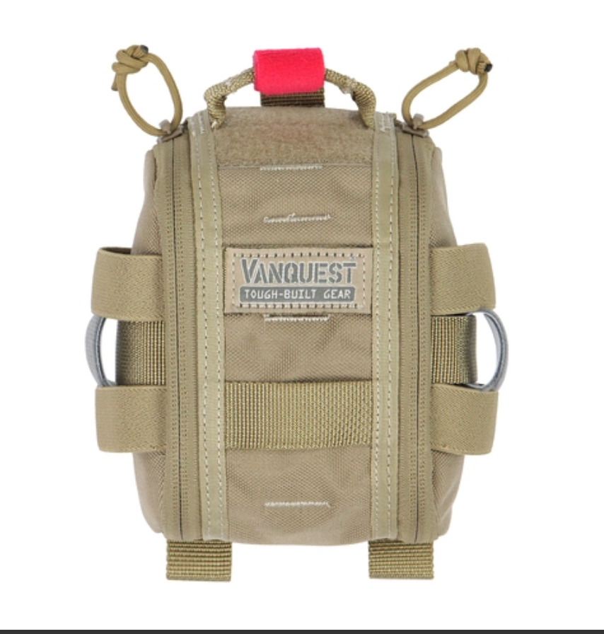Vanquest Gear 081246CT FATPack 4x6 (Gen-2) First Aid Trauma Pack Coyot ...
