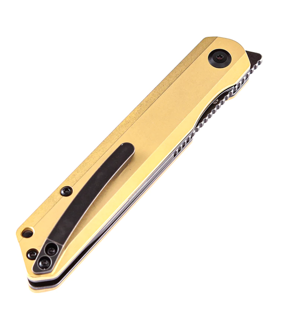 Kansept Knives K1012B1 Prickle Gentlemen Front Flipper Black TiCn Coat ...