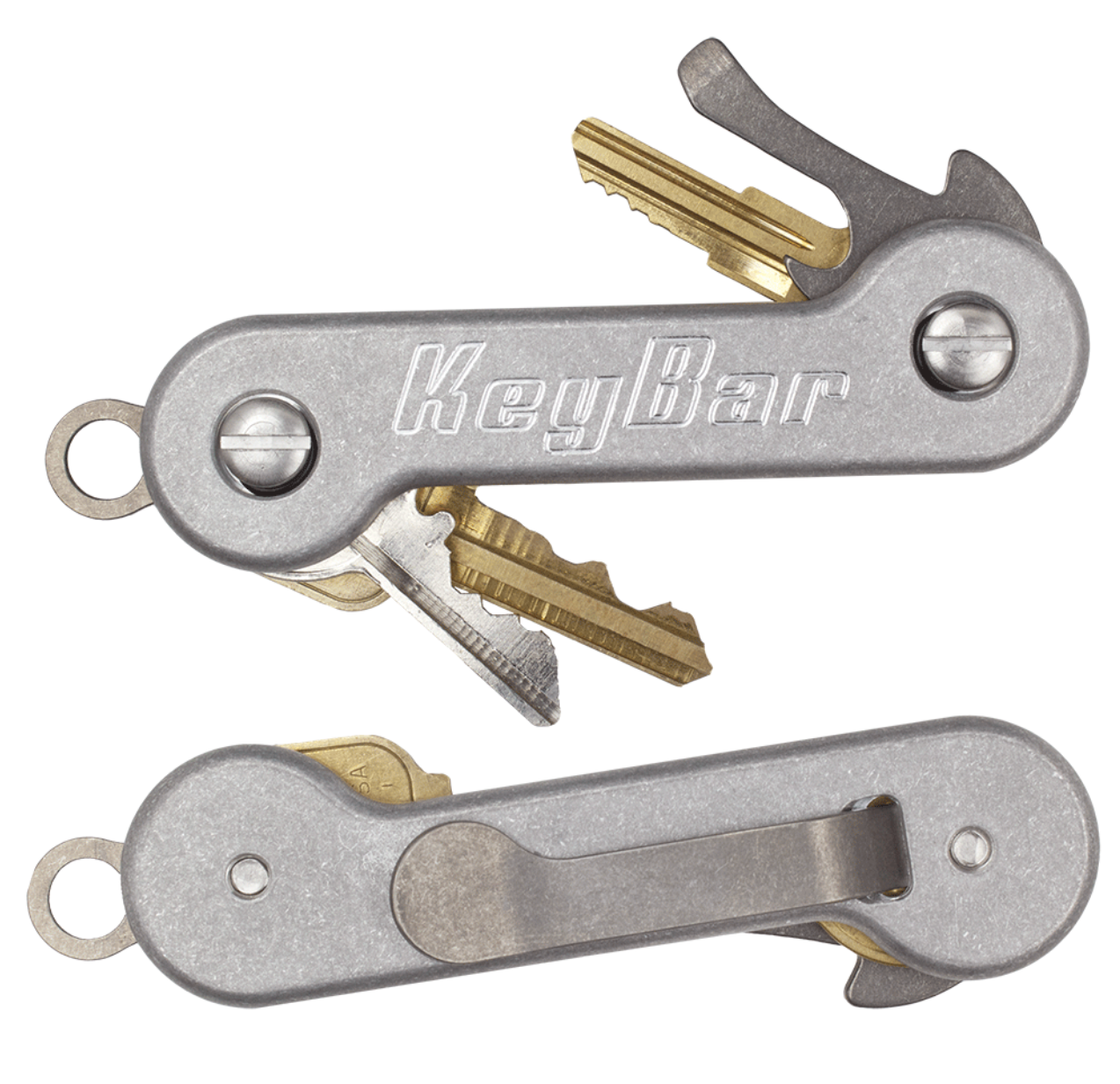KeyBar KBR203 Aluminum KeyBar Tool Silver – KnifeJoy
