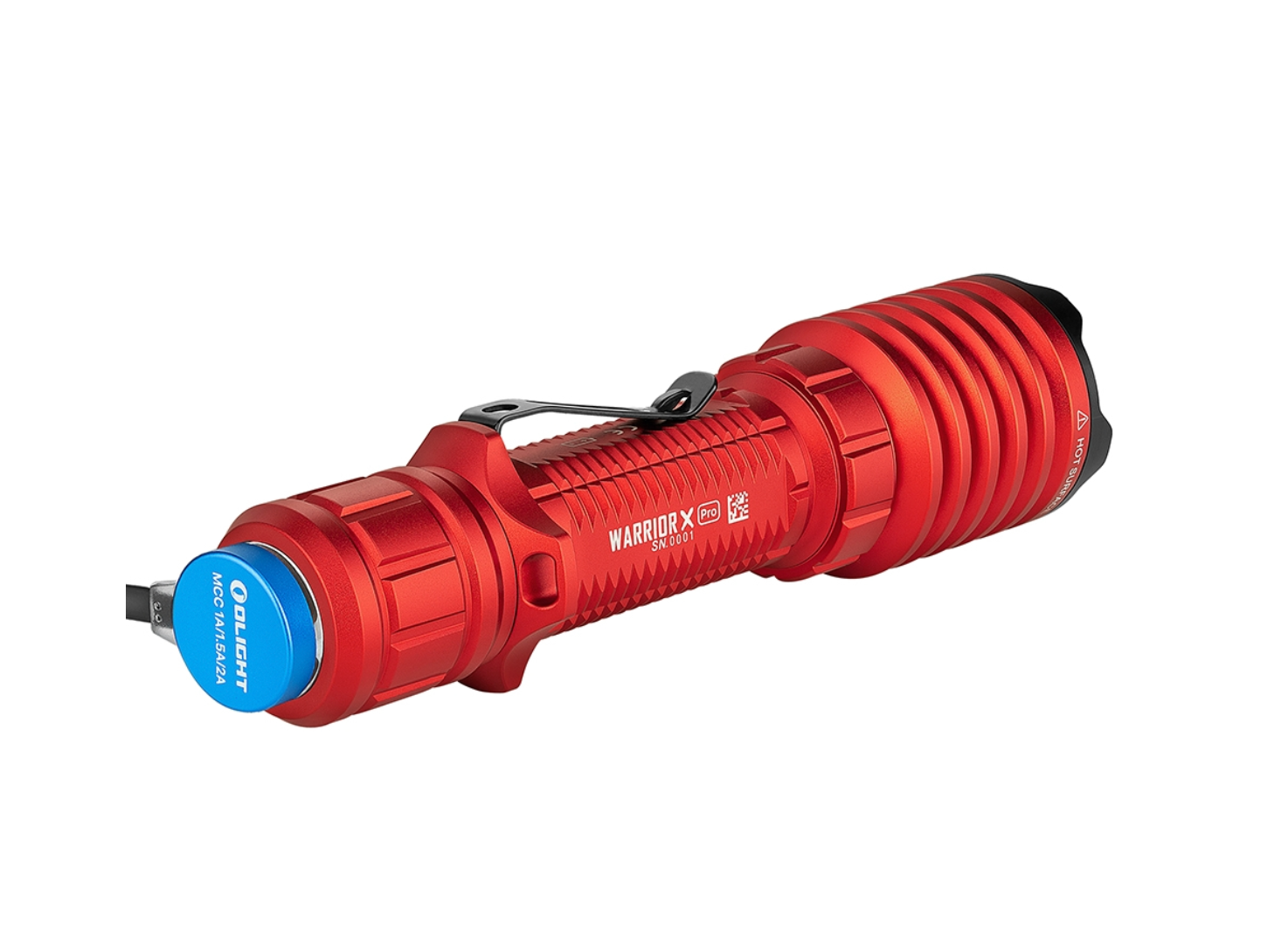 Olight Warrior X Pro Red LED Flashlight (2100 lumens) – KnifeJoy
