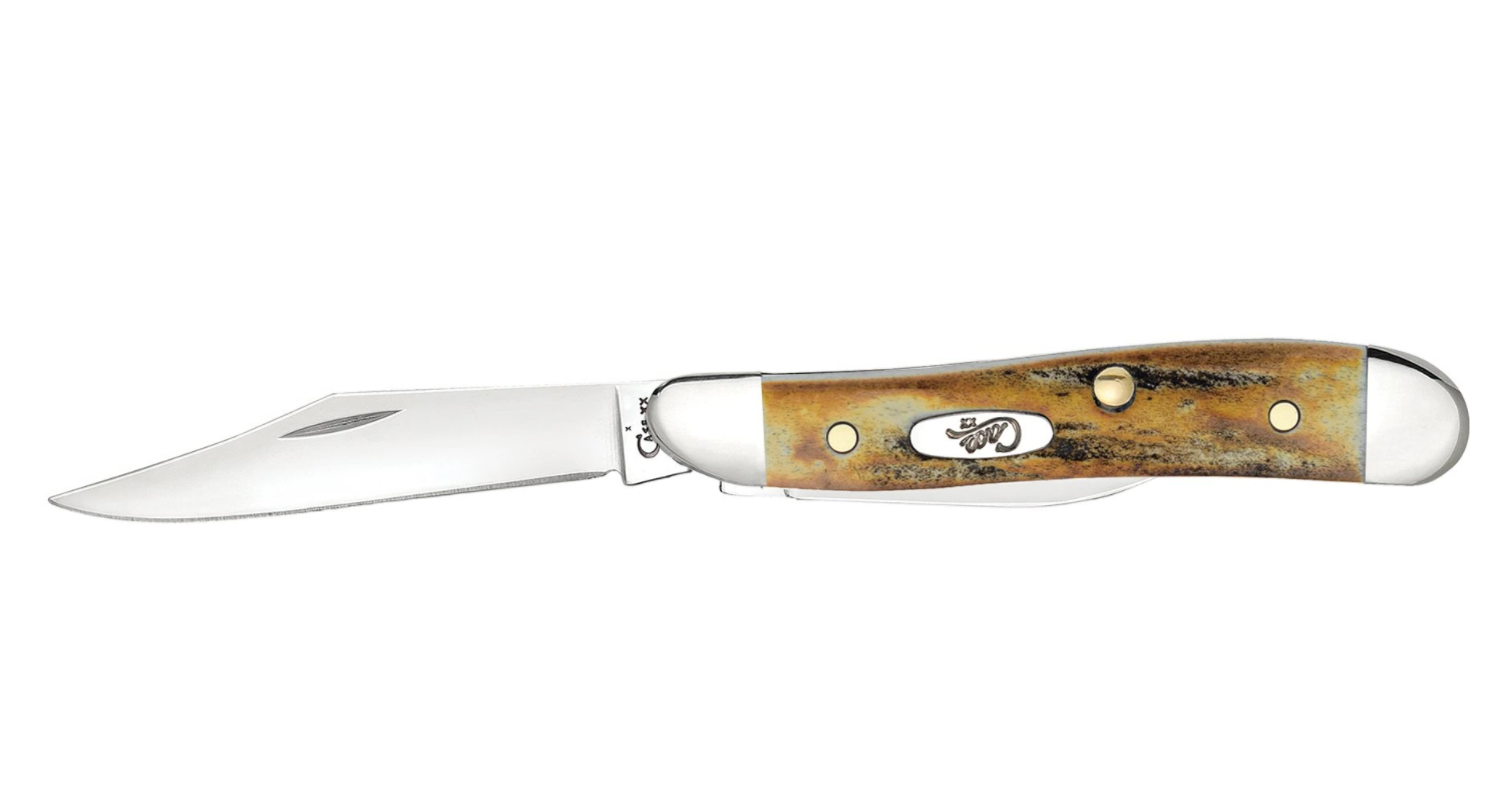 Case Genuine Stag Peanut Pocket Knife (00048) – KnifeJoy