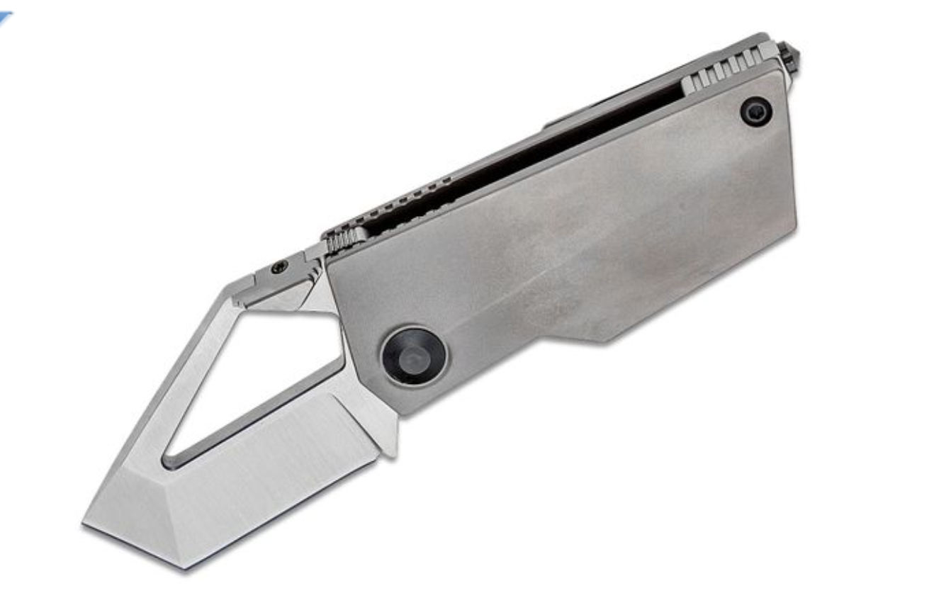 Kizer Ki2563A1 Ki2563A1 Yue CyberBlade Satin Tanto Blade Milled Titani ...