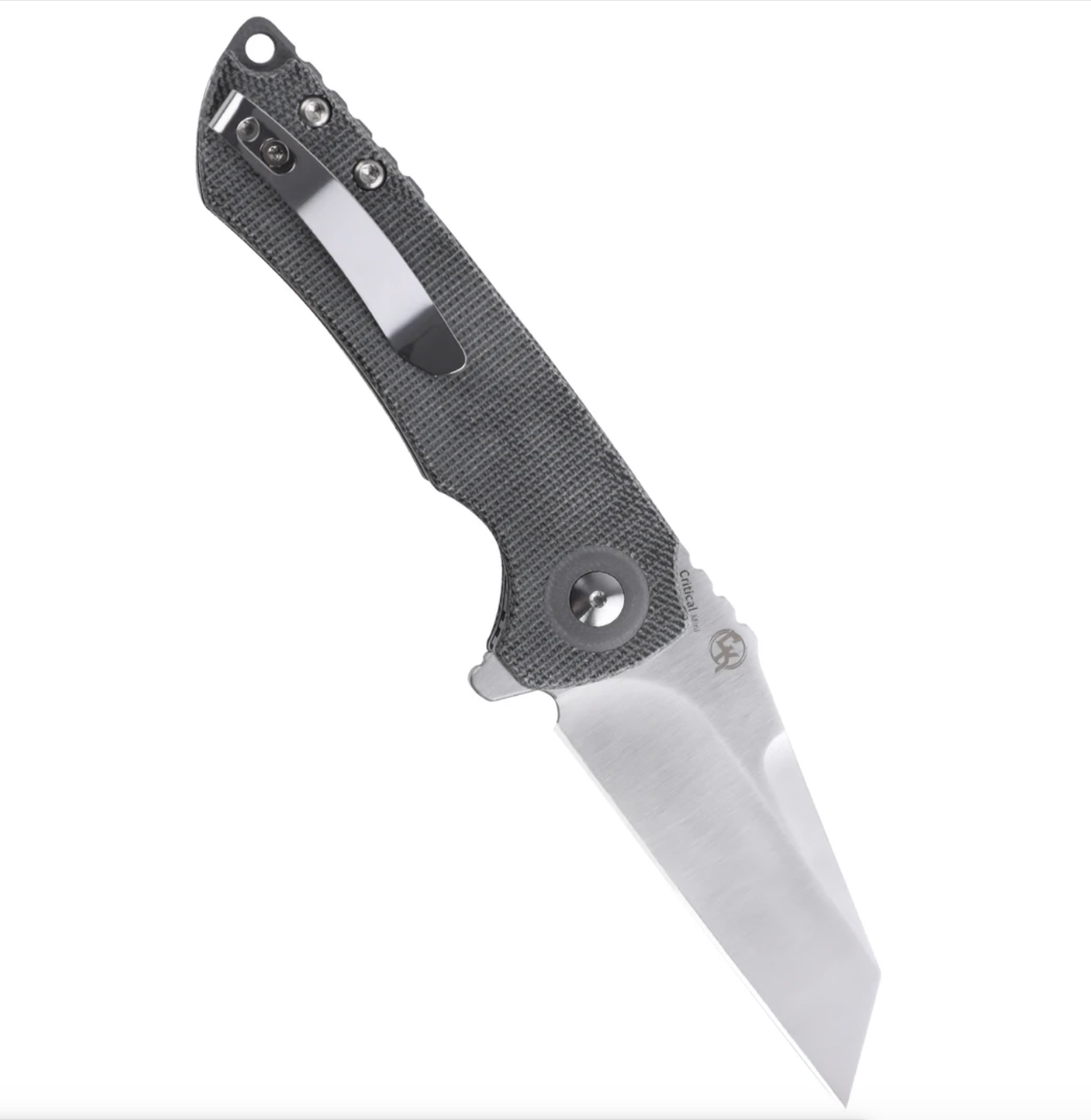Kizer V3508A2 Mini Critical Knife Black Micarta Handle CPM3V Plain Sat ...
