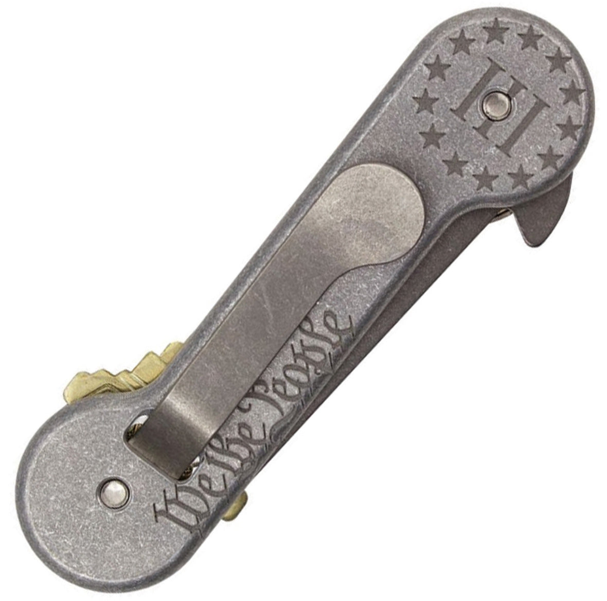 KeyBar KBR226 "We The People" /Carbon Fiber Side KeyBar EDC – KnifeJoy